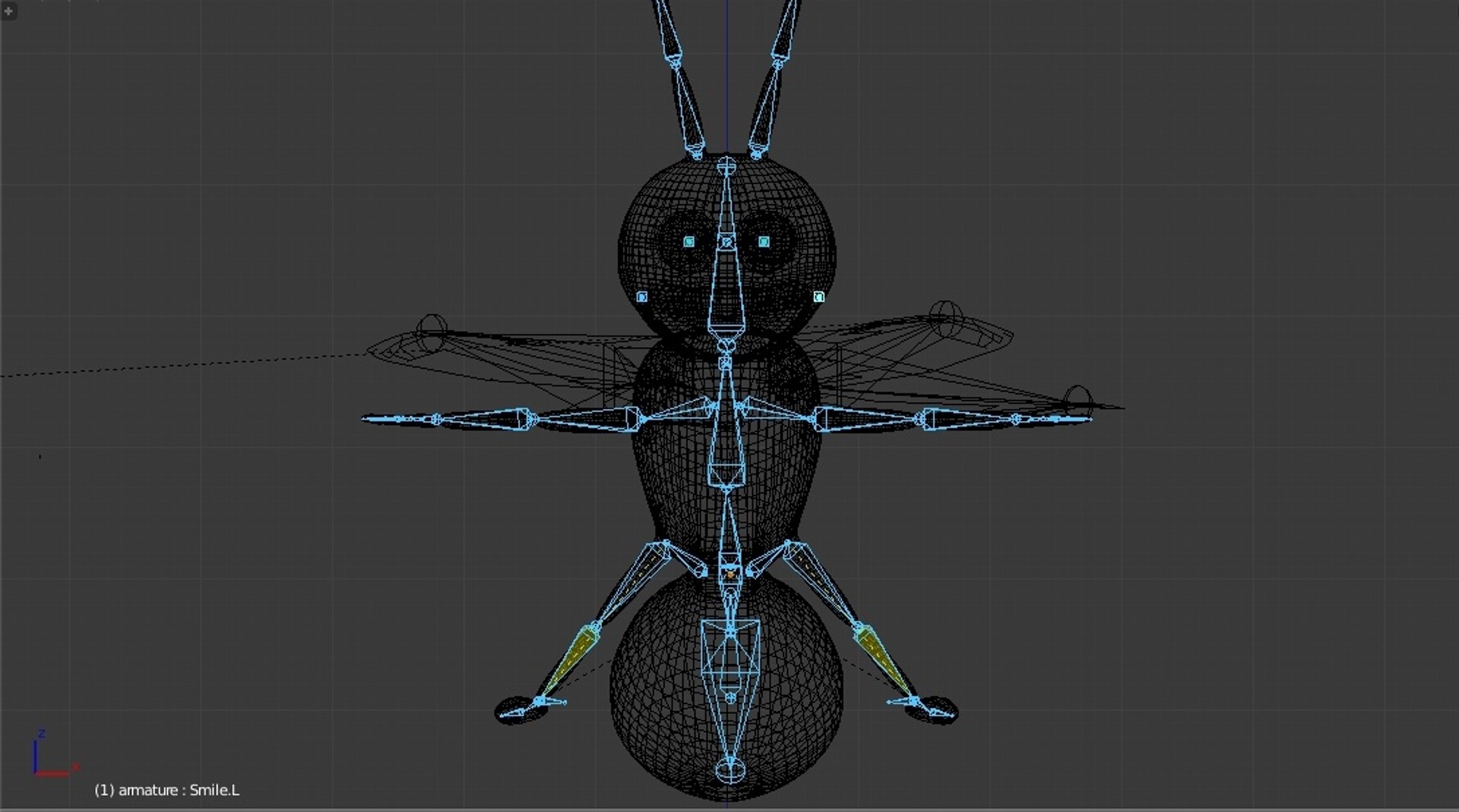 3D Model Cartoon Firefly - TurboSquid 1303092