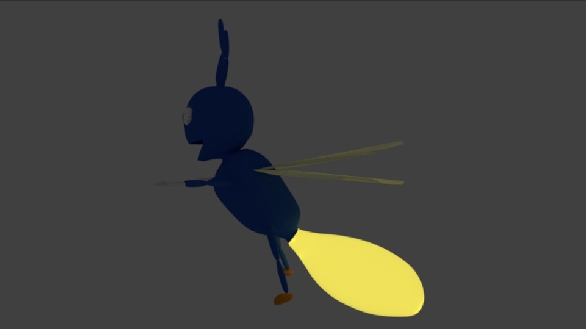 3D Model Cartoon Firefly - TurboSquid 1303092