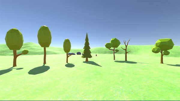 Low Poly Nature Pack v1 3D - TurboSquid 1954075