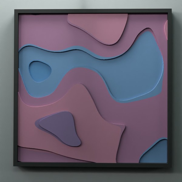 modelo 3d Arte abstracto - TurboSquid 1843100