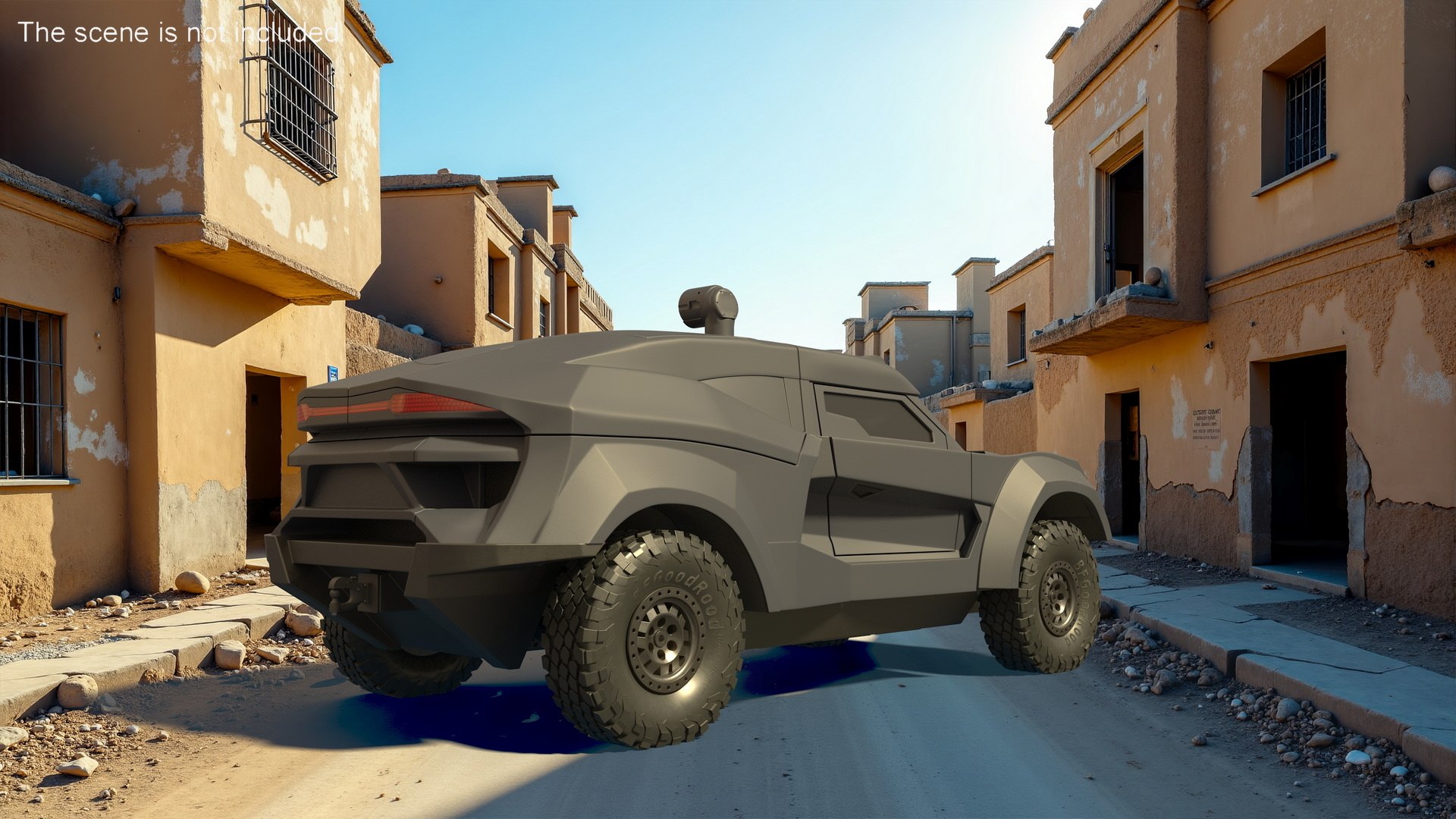 Armored Tactical Ground Interceptor Vehicle 3D Model - TurboSquid 2323120