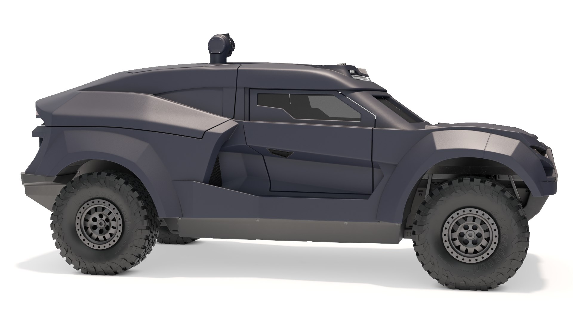 Armored Tactical Ground Interceptor Vehicle 3D Model - TurboSquid 2323120