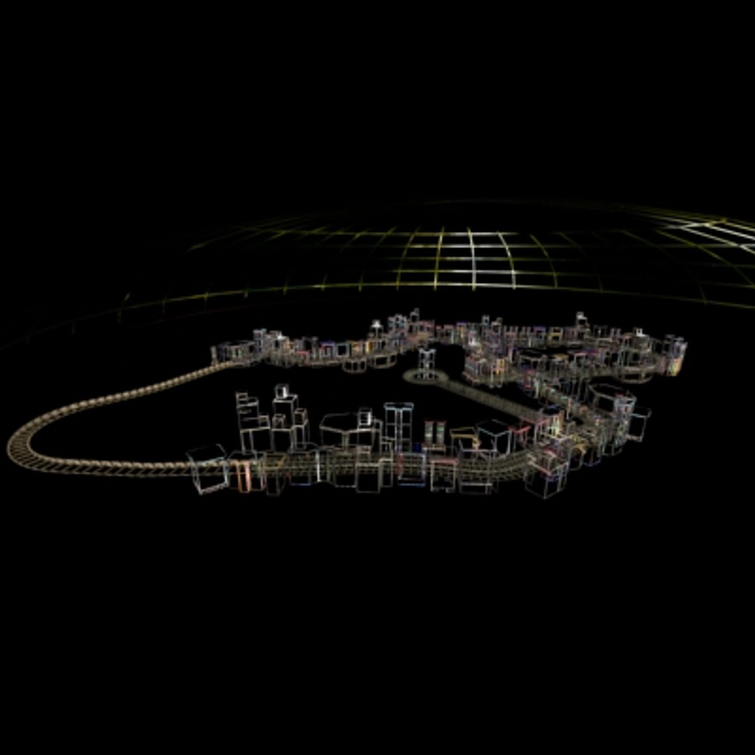3ds max realtime night street ii