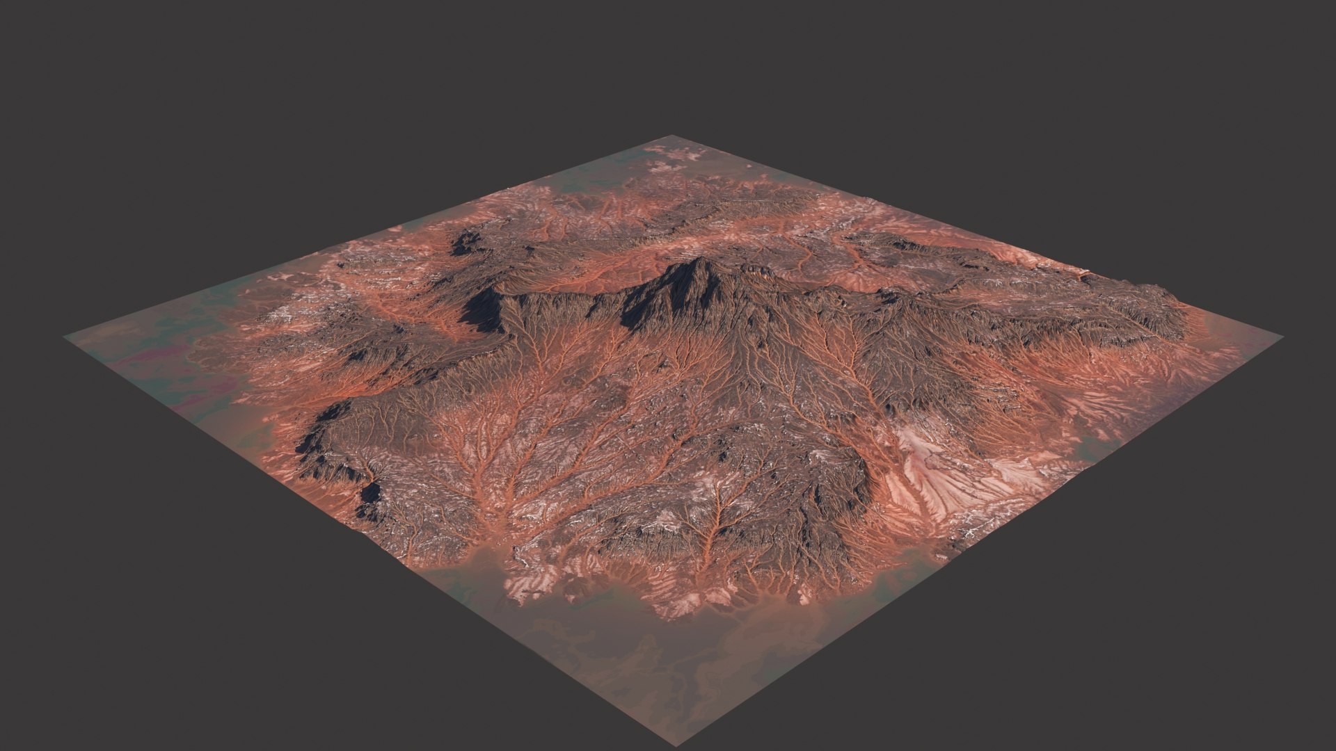 3D model Mountain ridge v2 - TurboSquid 1831005