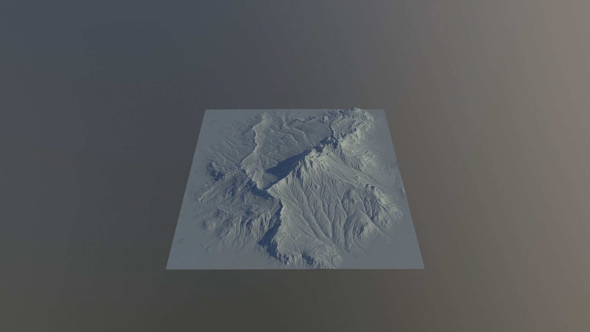 3D model Mountain ridge v2 - TurboSquid 1831005