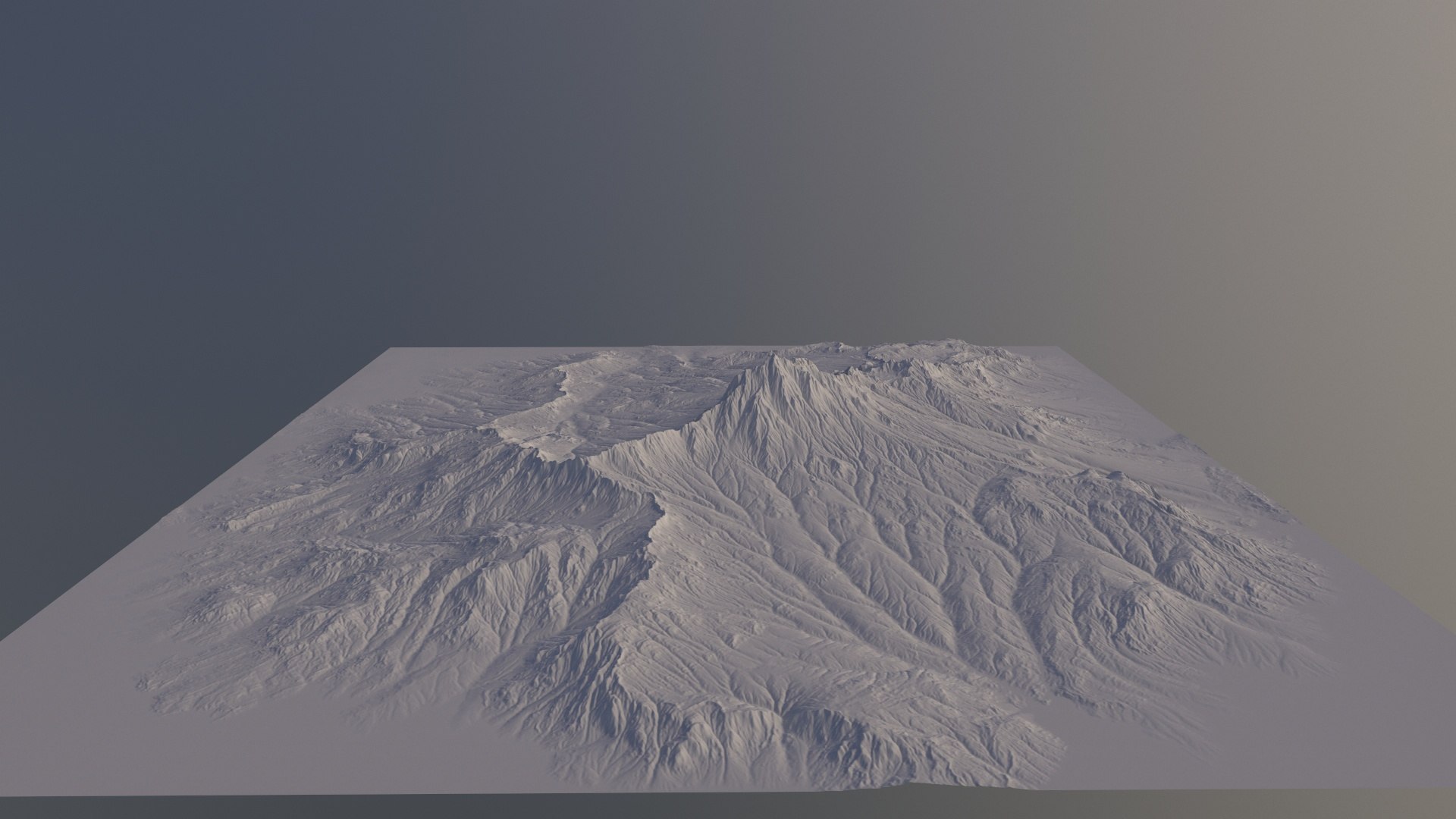 3D model Mountain ridge v2 - TurboSquid 1831005