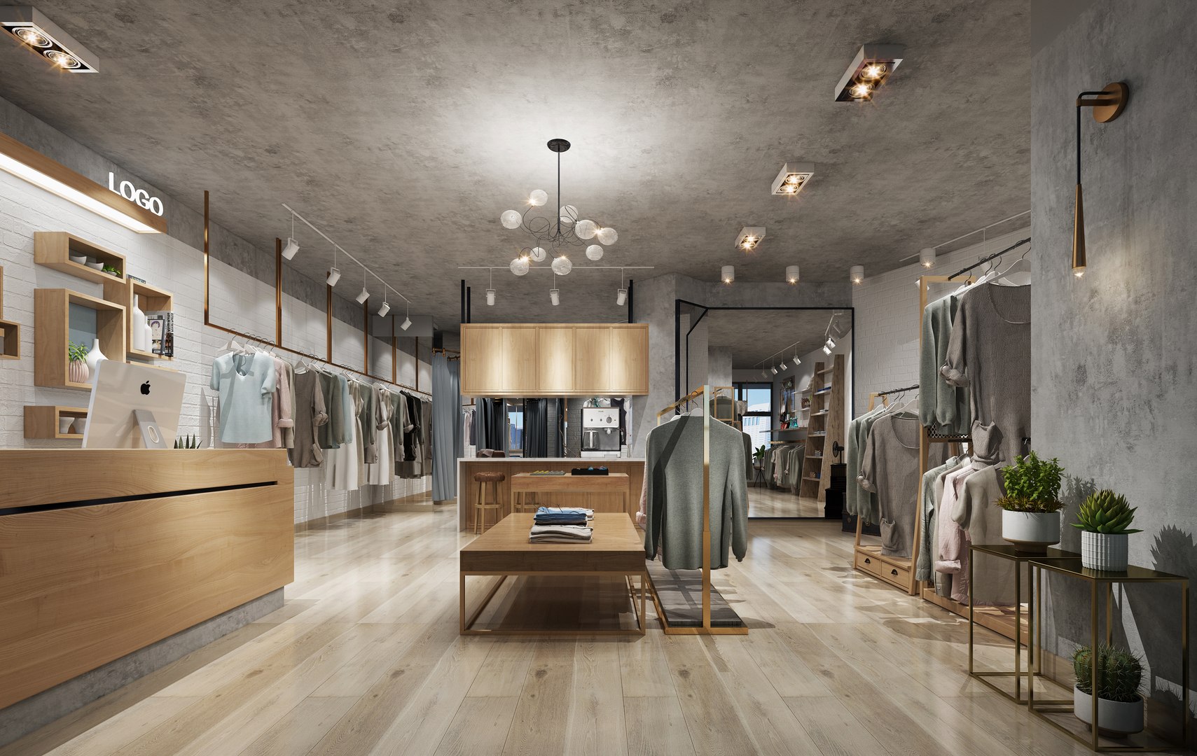 Clothing store Modelo 3D - TurboSquid 1966269