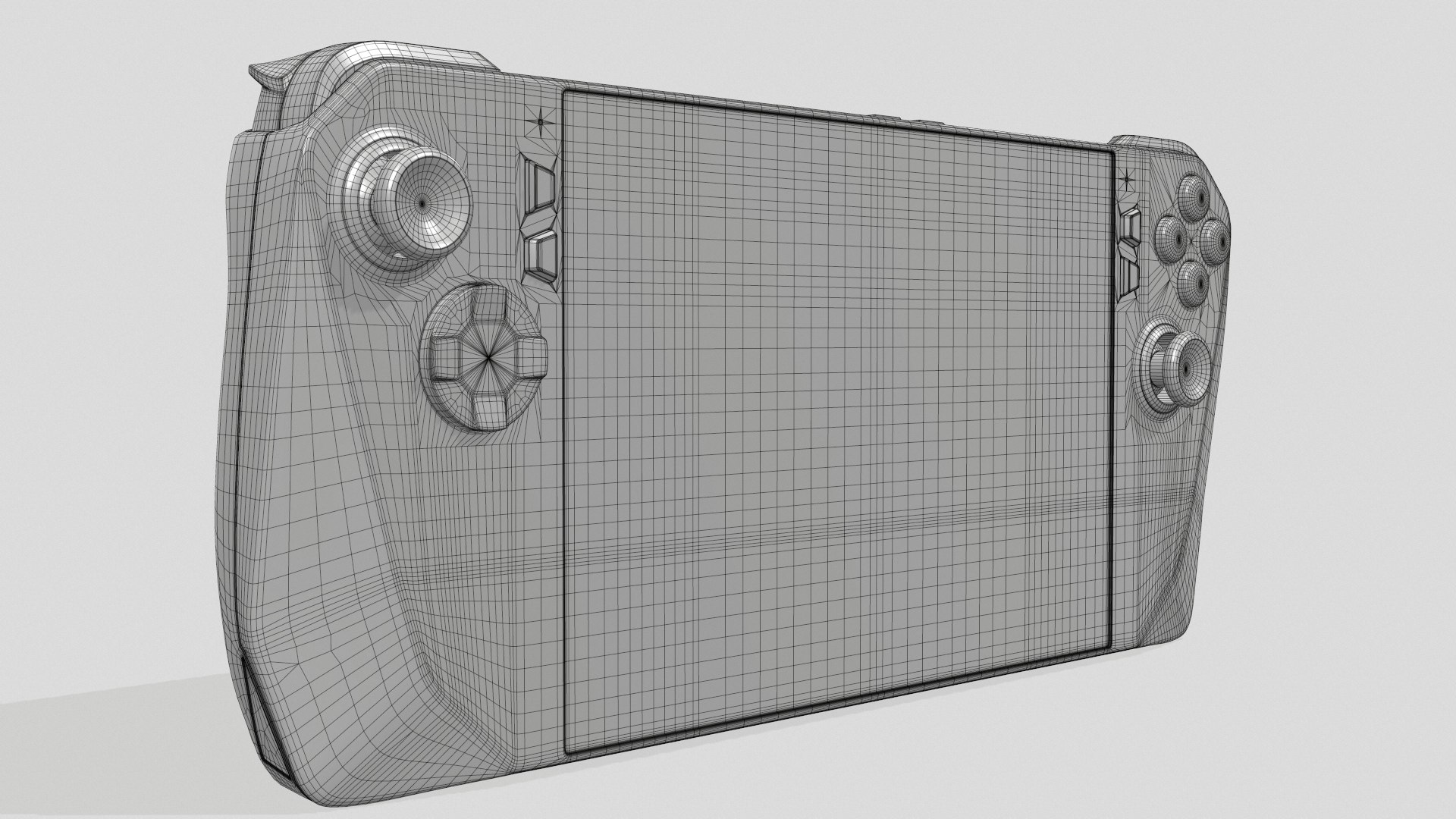 ASUS ROG Ally AMD Ryzen Handheld Gaming PC 3D Model - TurboSquid 2179367