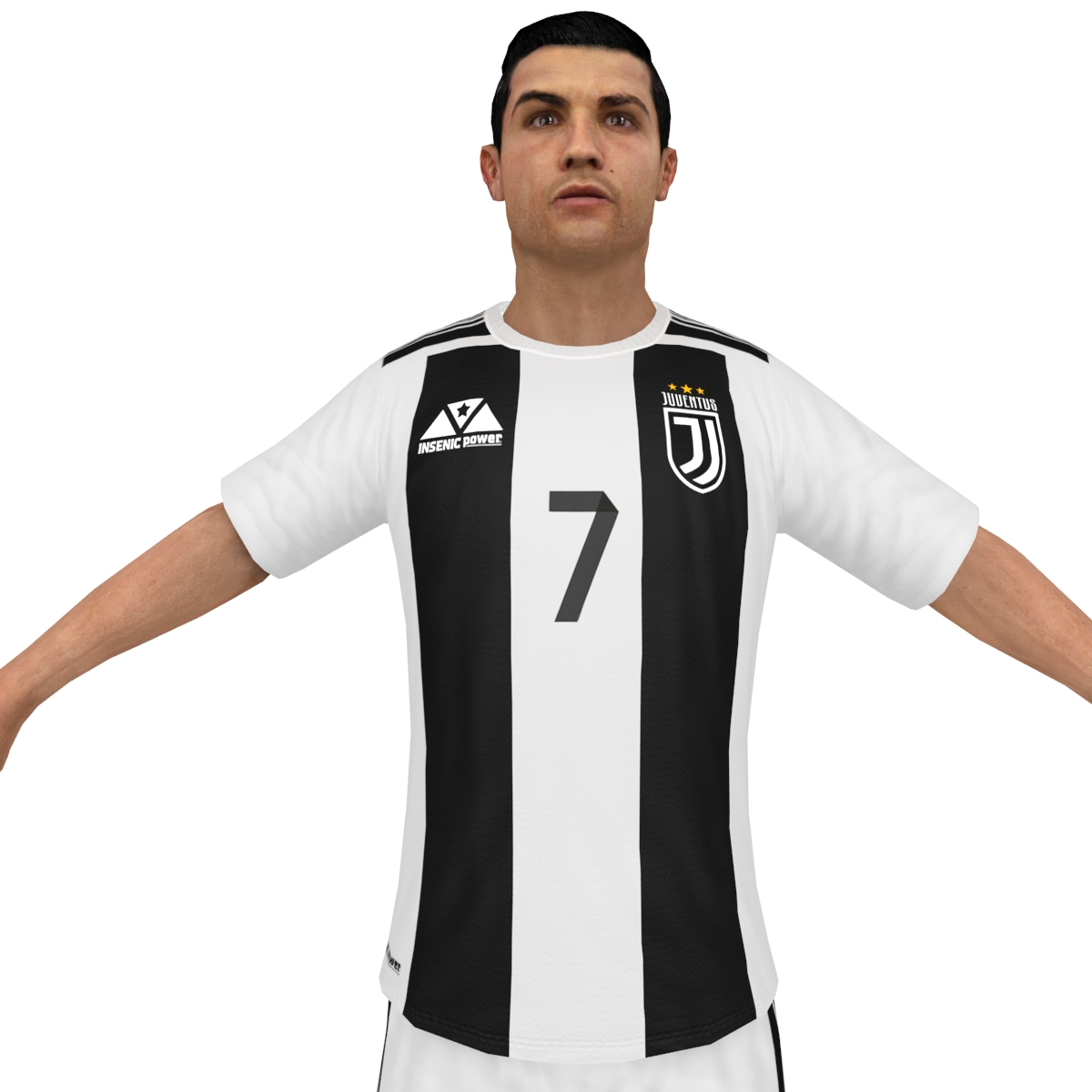 Rigged cristiano ronaldo 2019 3D model - TurboSquid 1307357