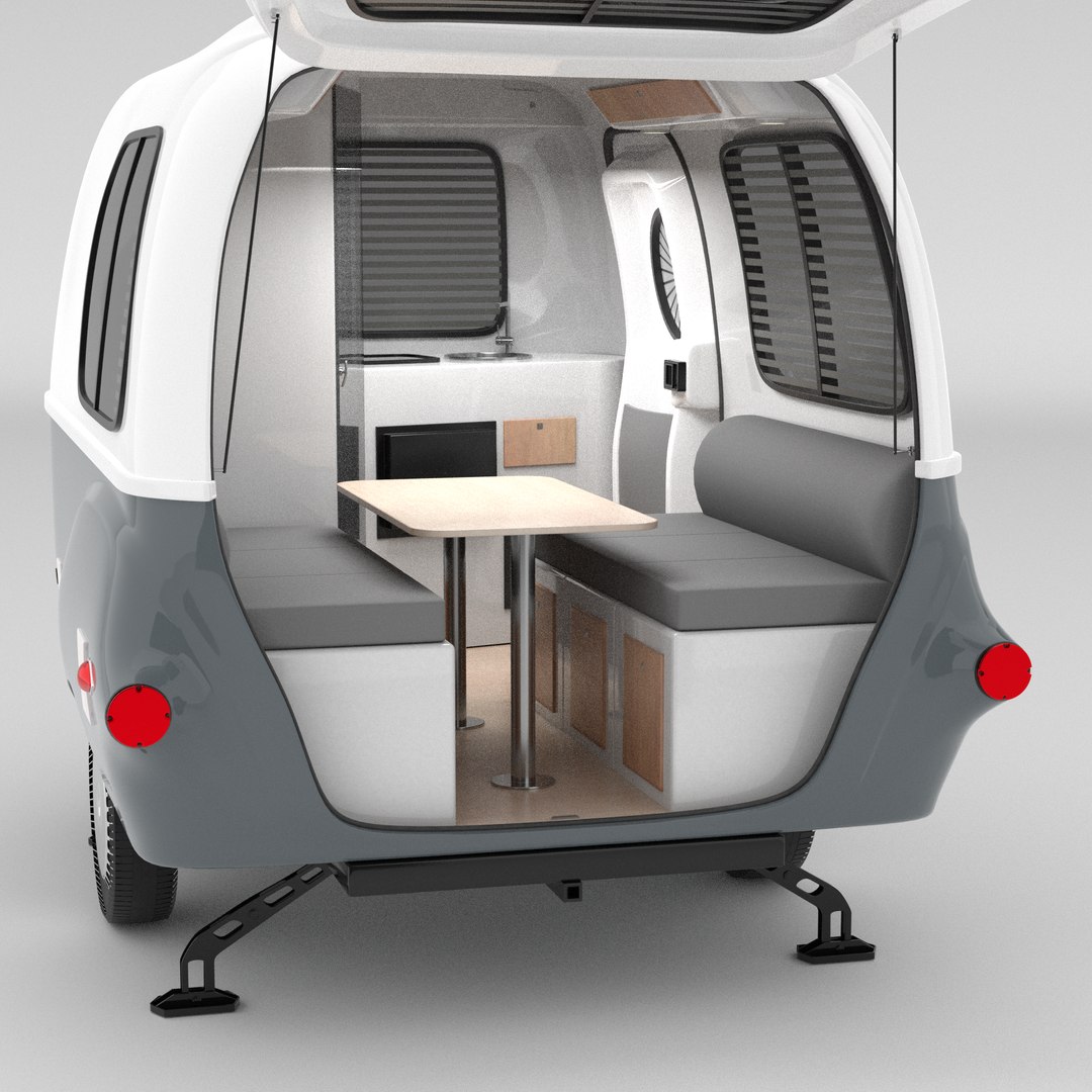 3D Model Happier Camper HC1 Studio Venice Breeze Complect - TurboSquid ...