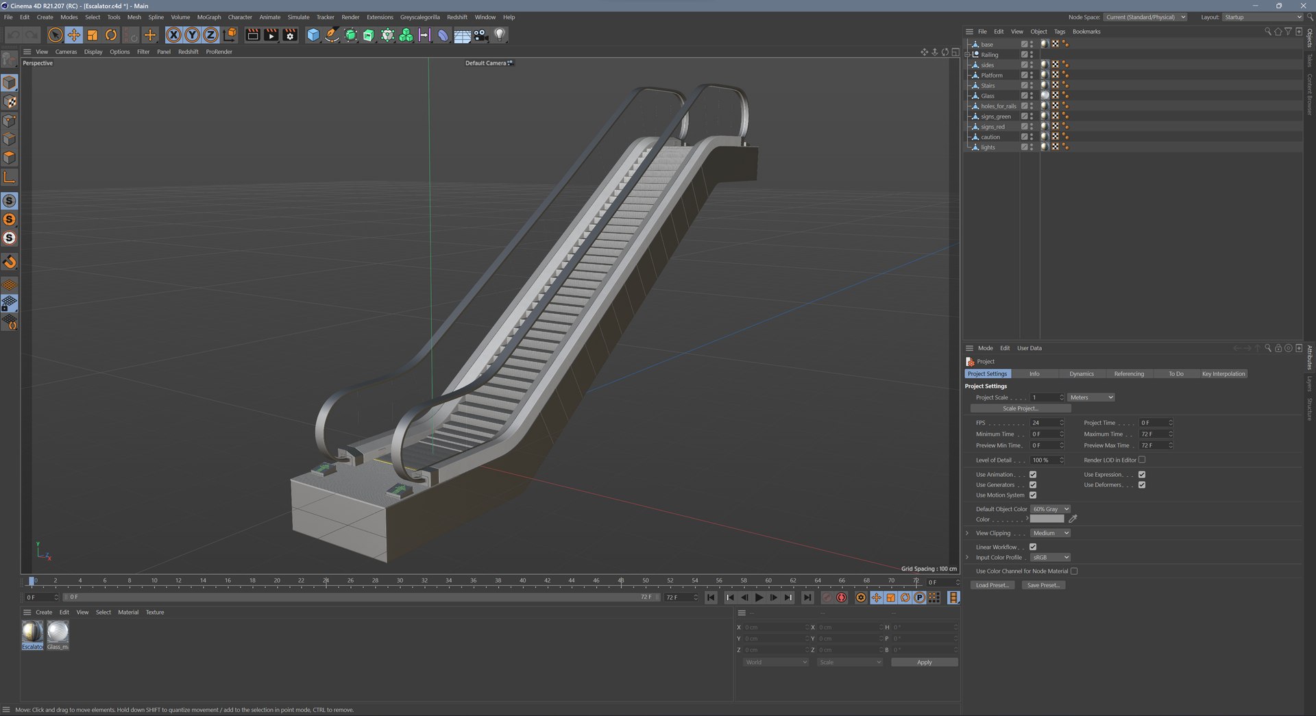 3D Escalator - TurboSquid 2275144