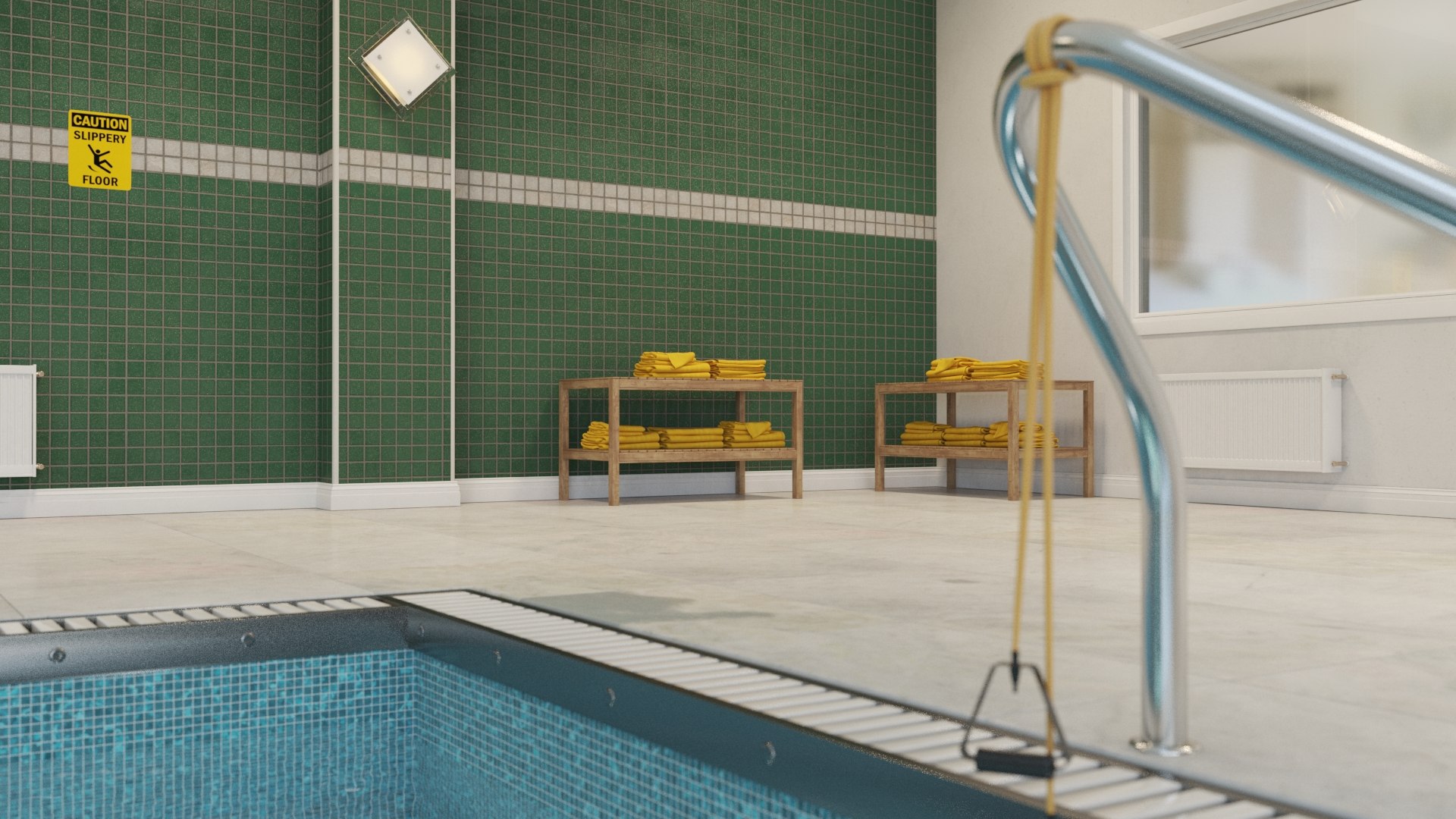 Rehabilitation Therapy Pool 3D Model - TurboSquid 1843635