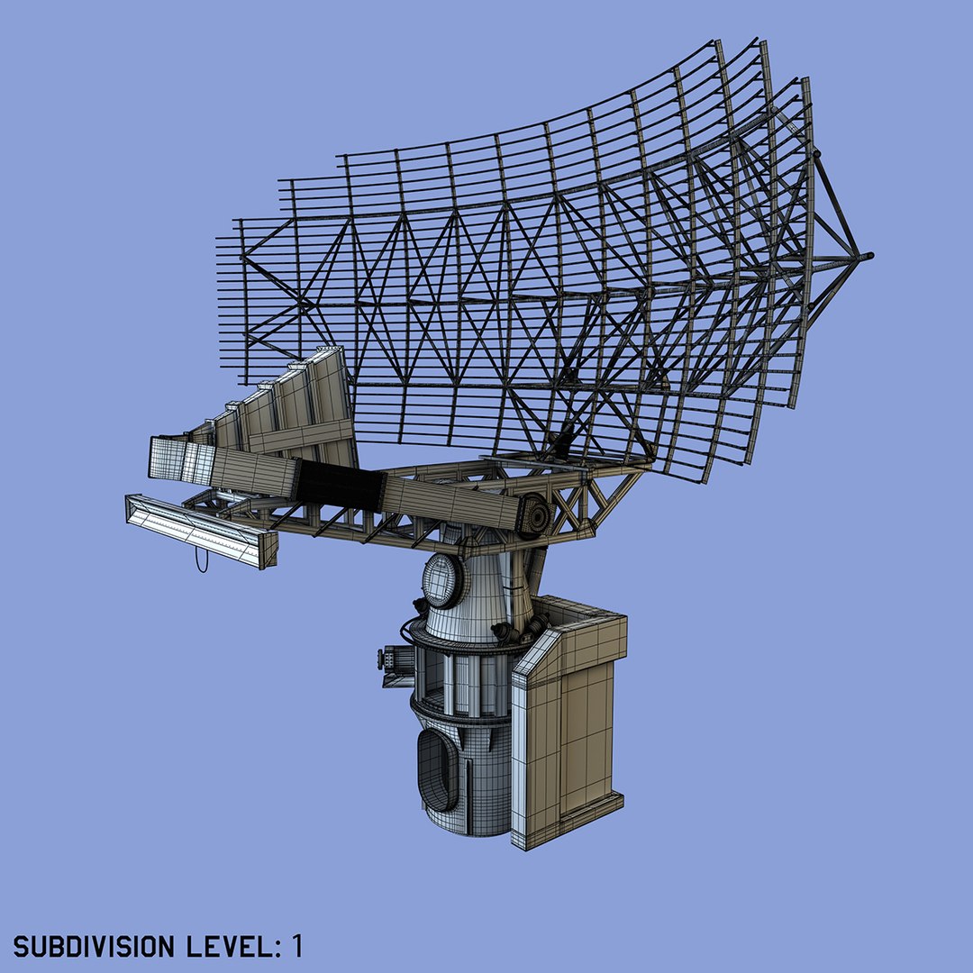 3d Max Sps-49 Radar