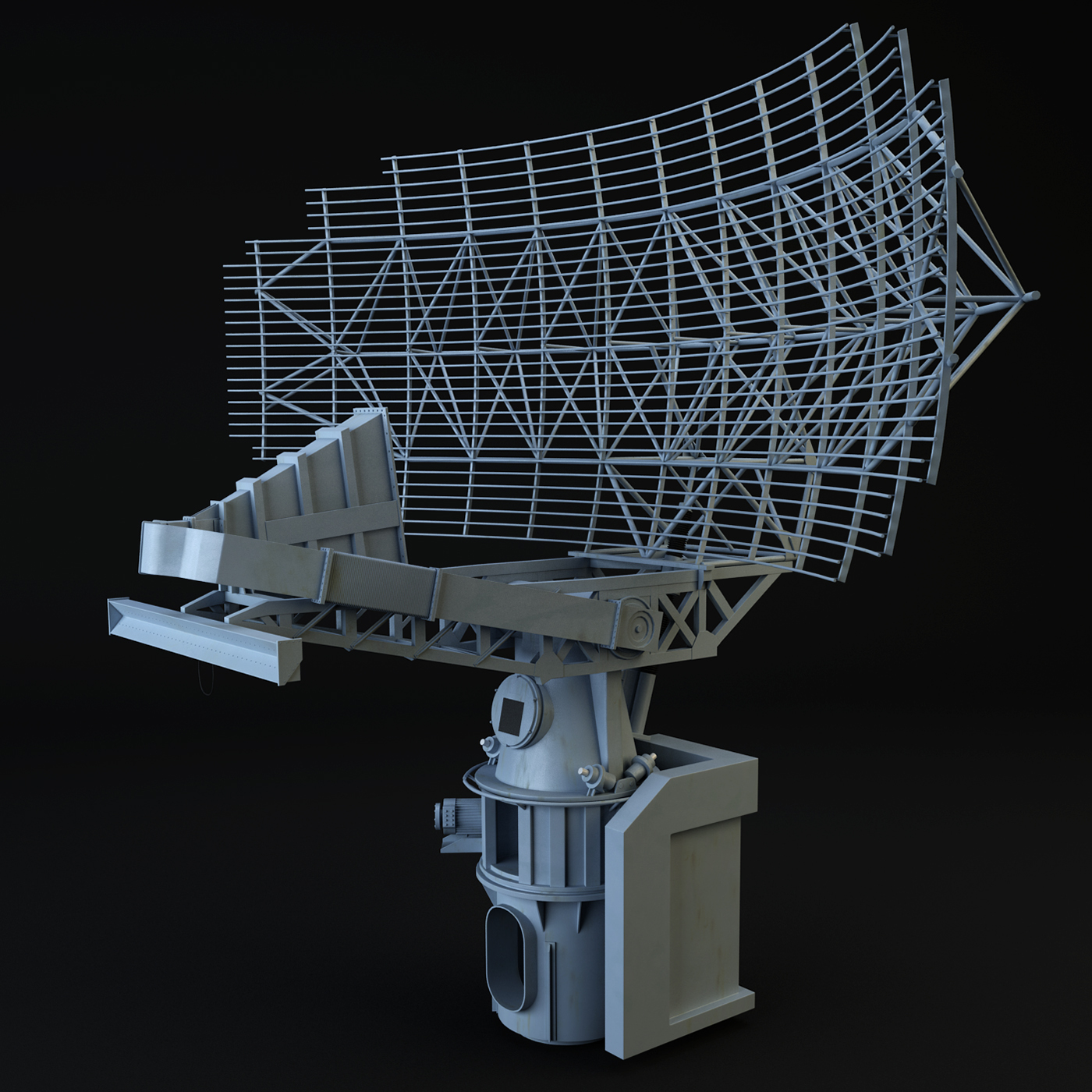 3d max sps-49 radar