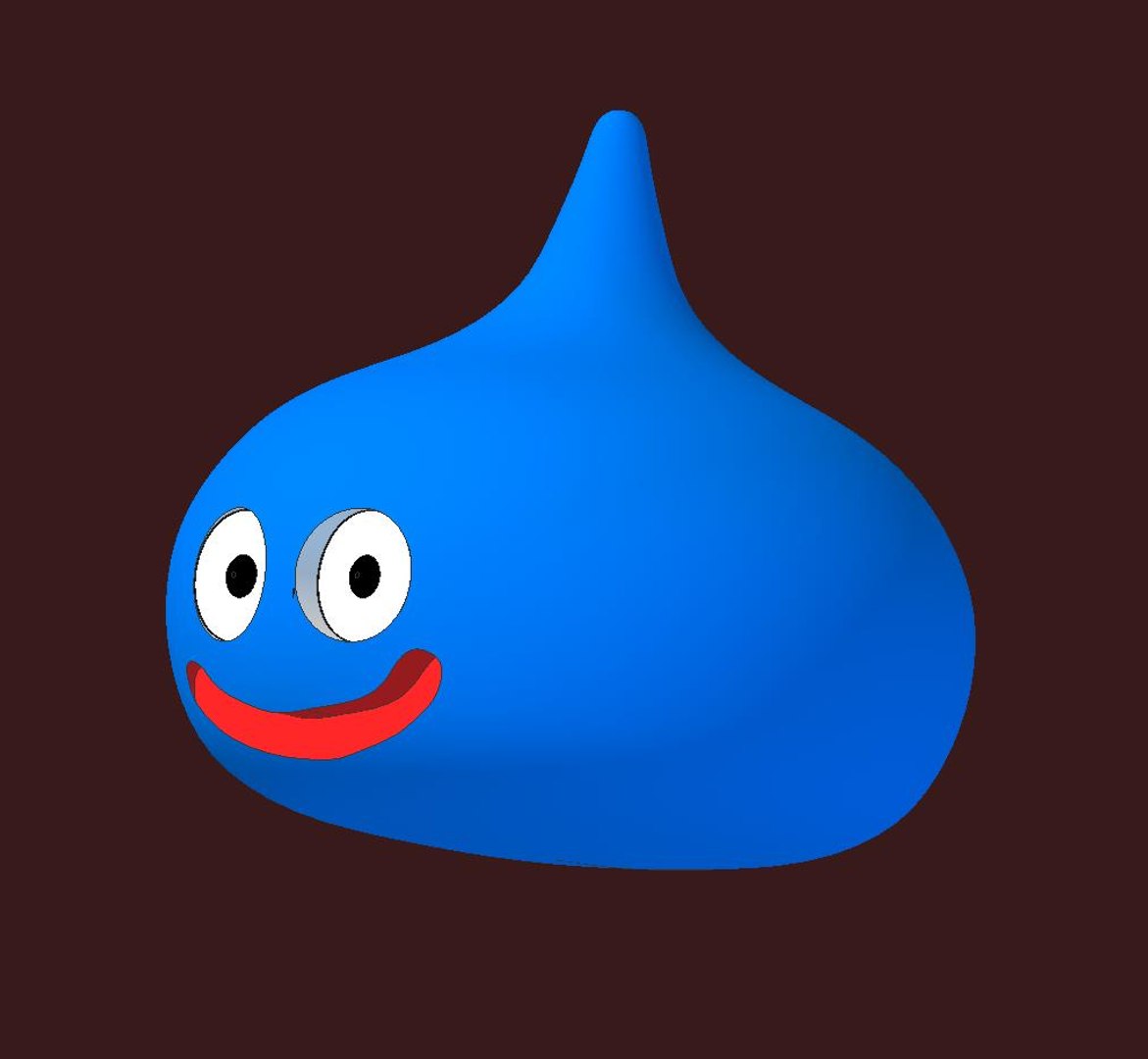 Free Slime 3d Model