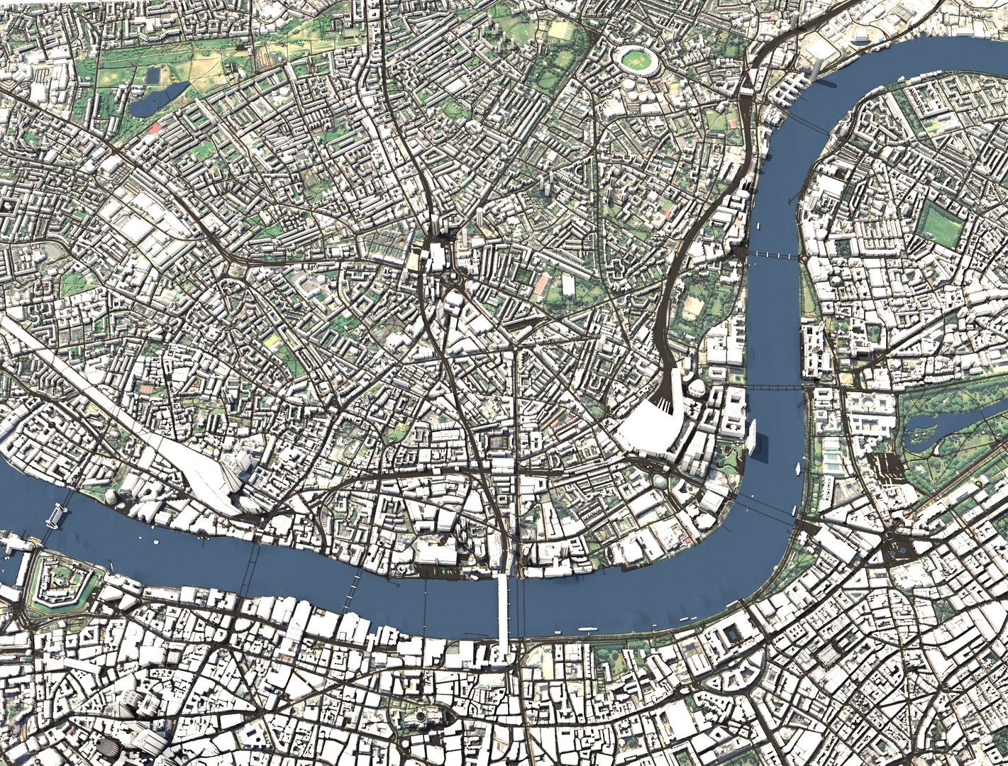 London Scene Model - TurboSquid 1544717