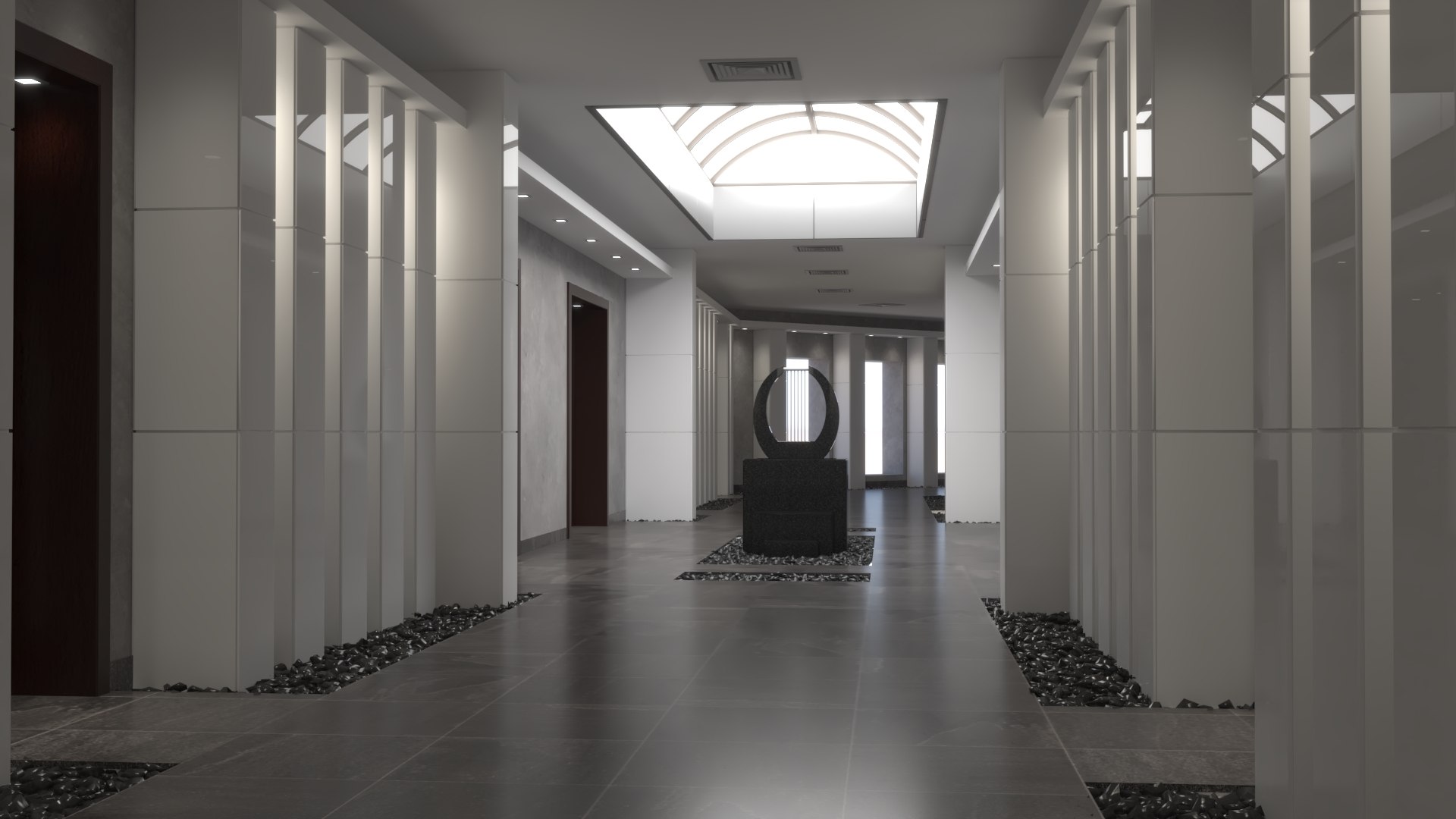 3D Hallway Scene - TurboSquid 2007741
