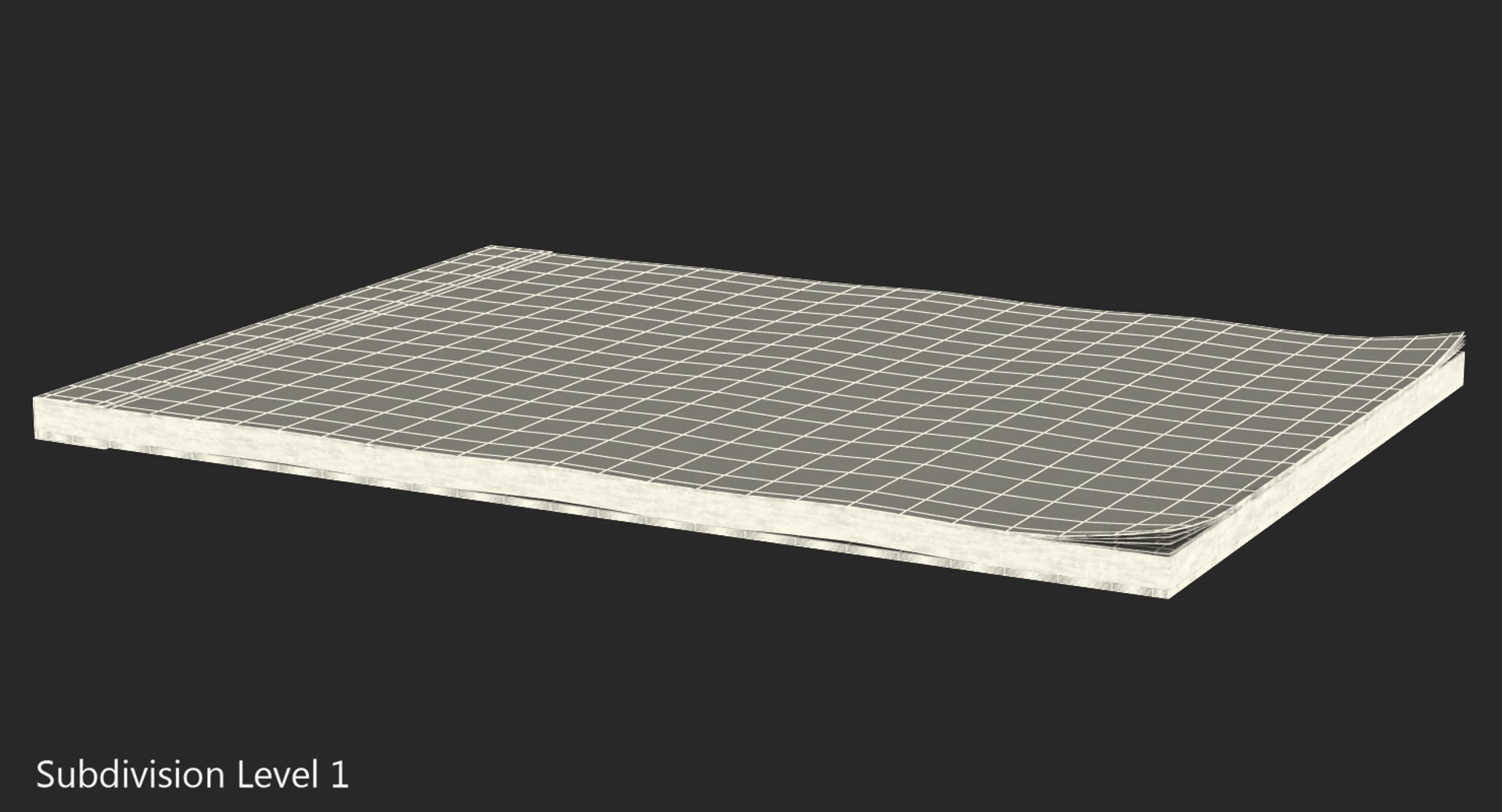 3D Writing Pad Model - TurboSquid 1259892