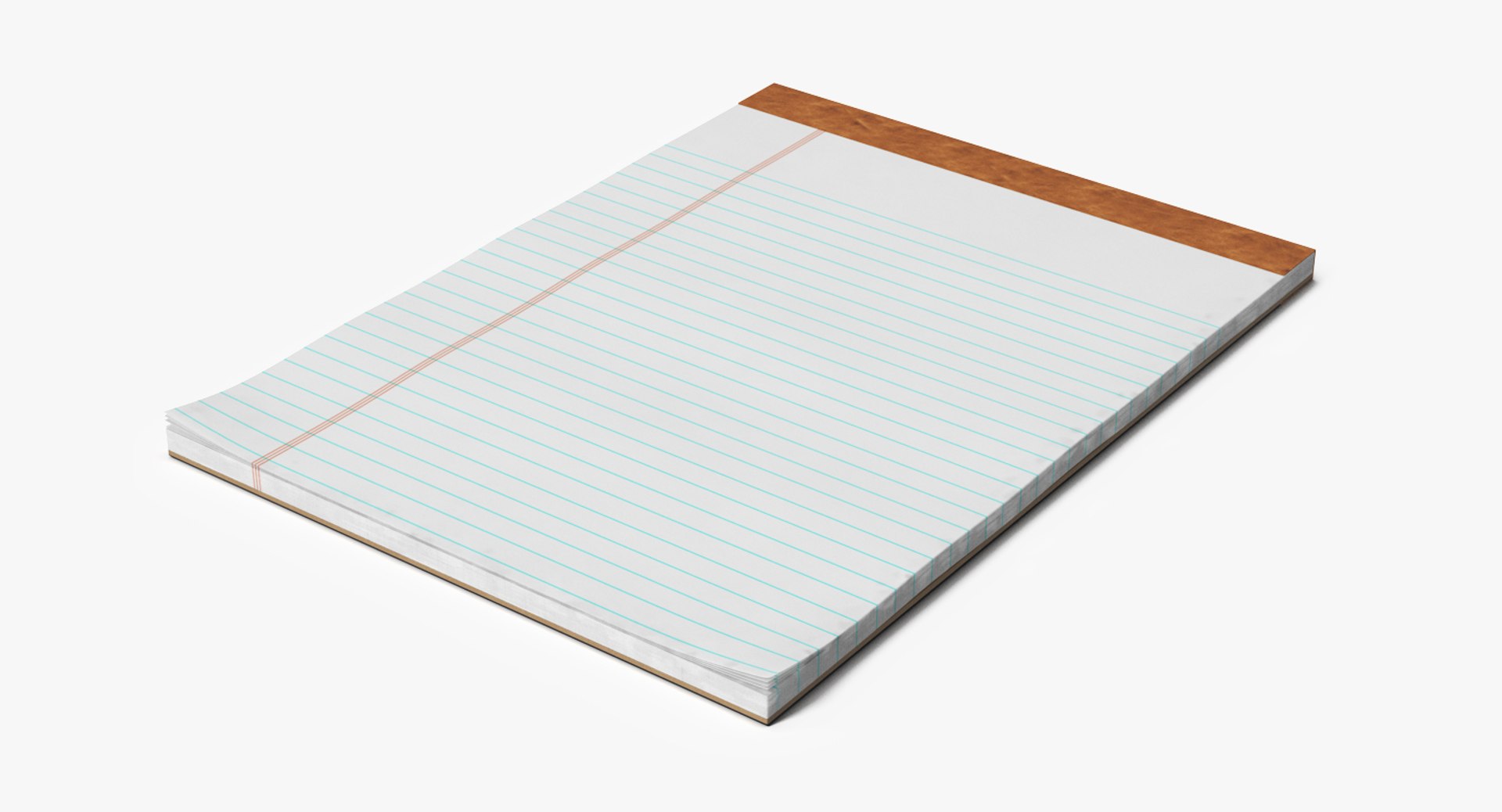 3D Writing Pad Model - TurboSquid 1259892