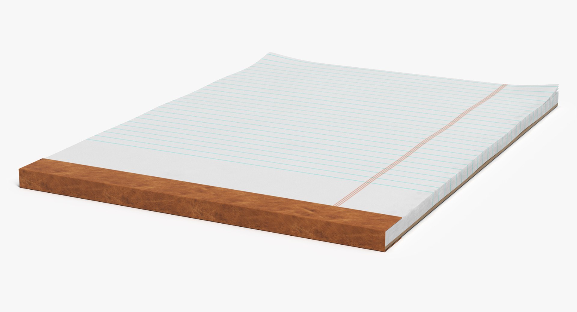 3D Writing Pad Model - TurboSquid 1259892