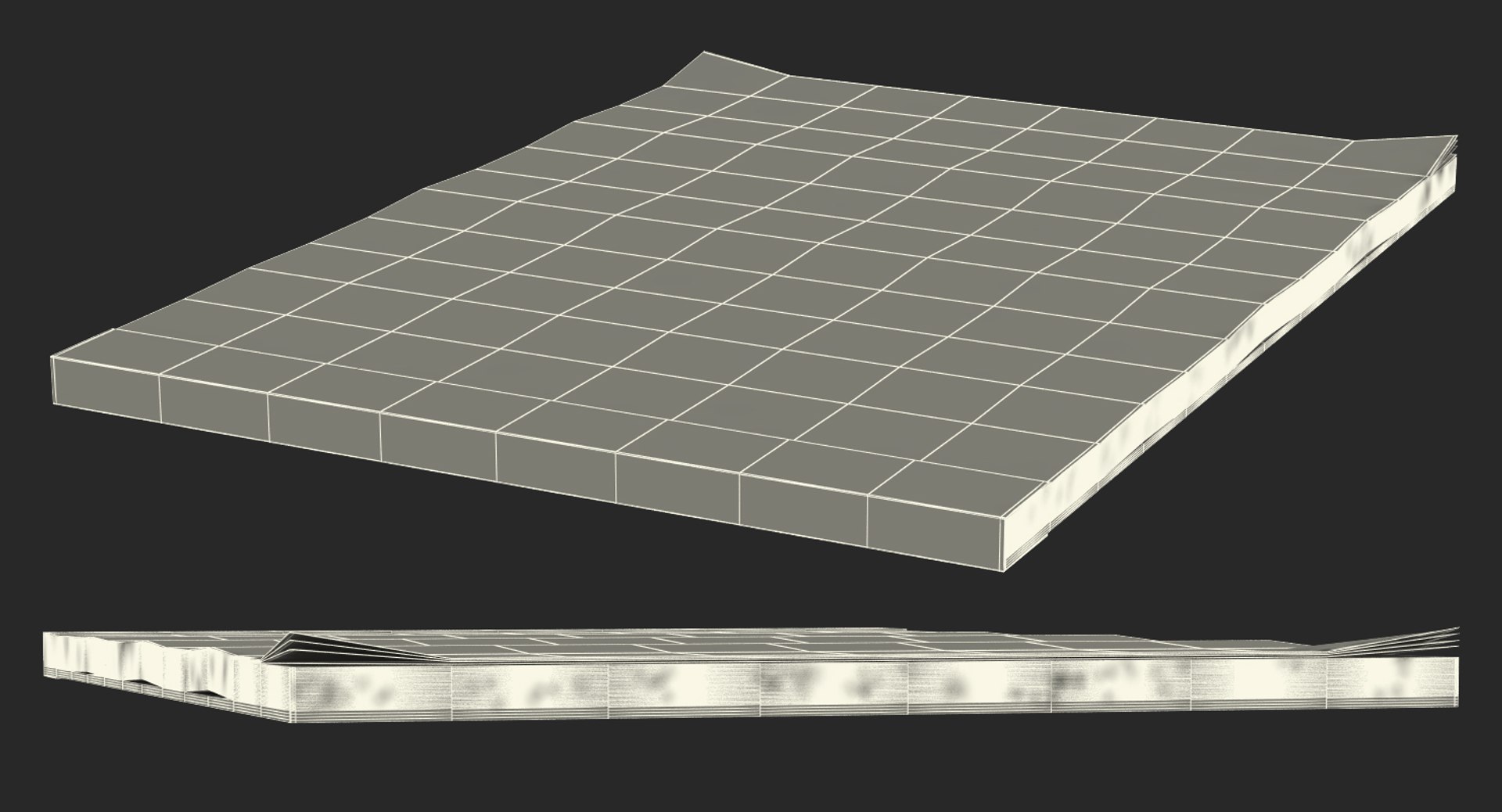 3D Writing Pad Model - TurboSquid 1259892