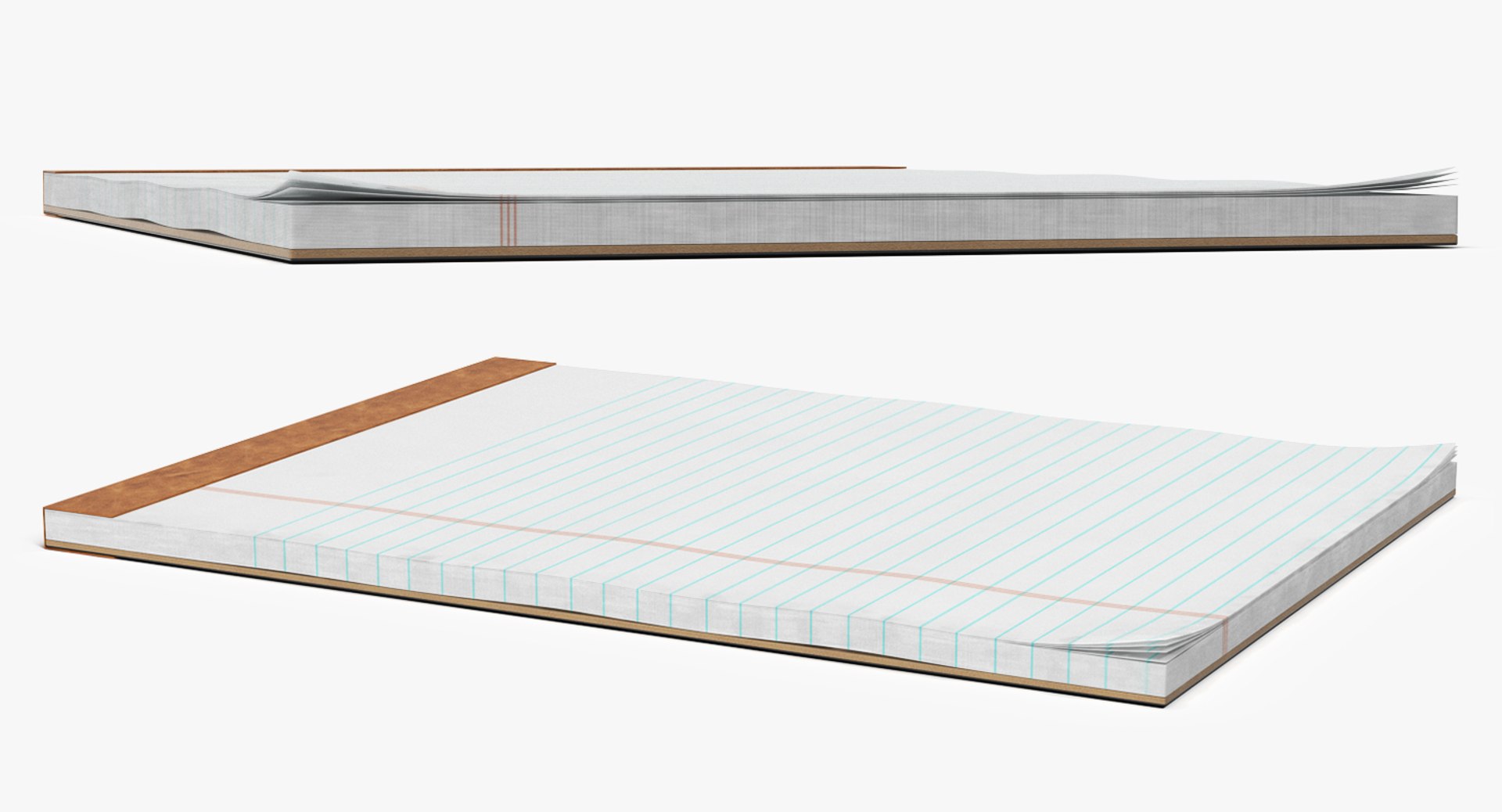 3D Writing Pad Model - TurboSquid 1259892