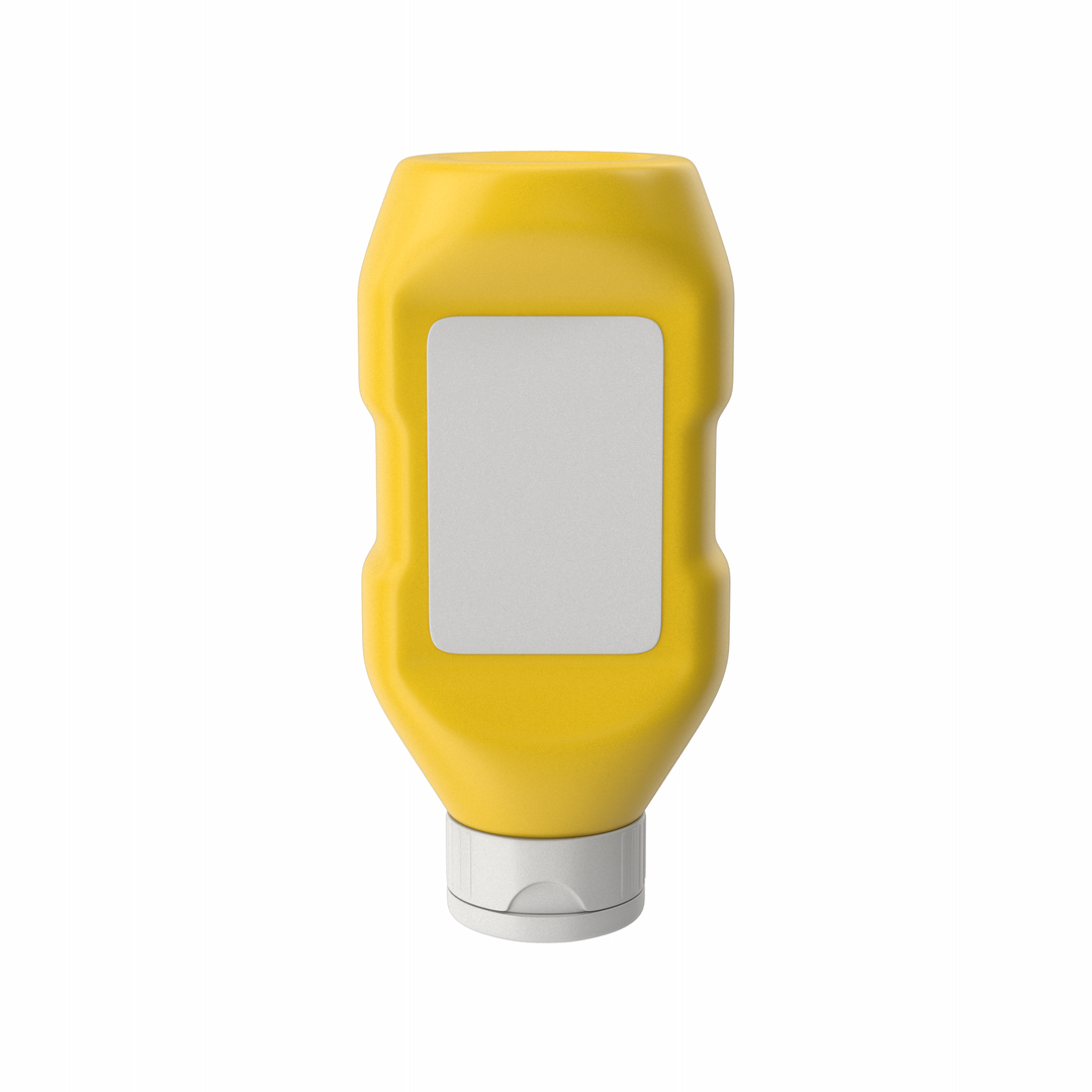 3D Sauce Bottle Model - TurboSquid 2002090