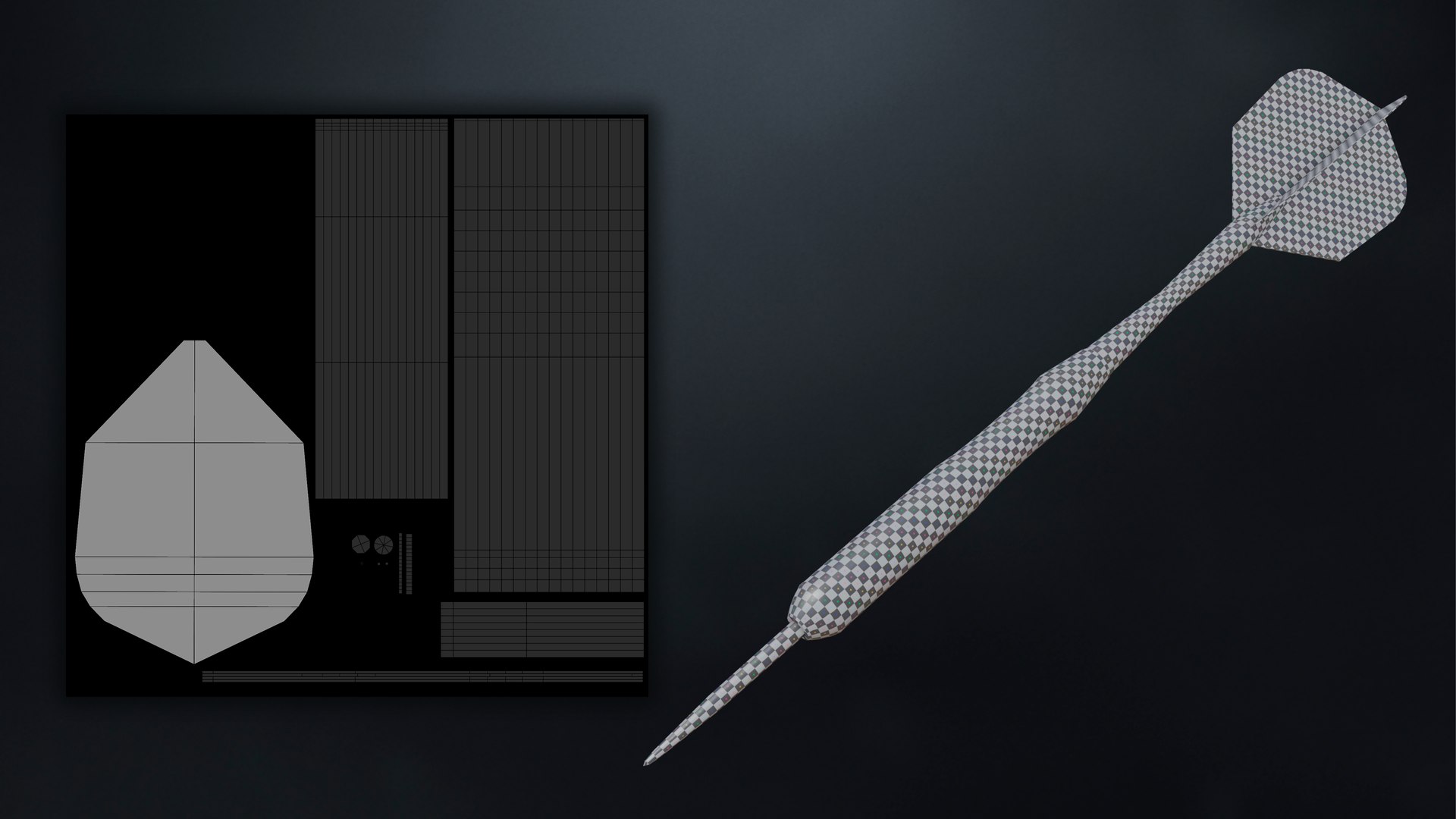 3D Dart Model - TurboSquid 1701804