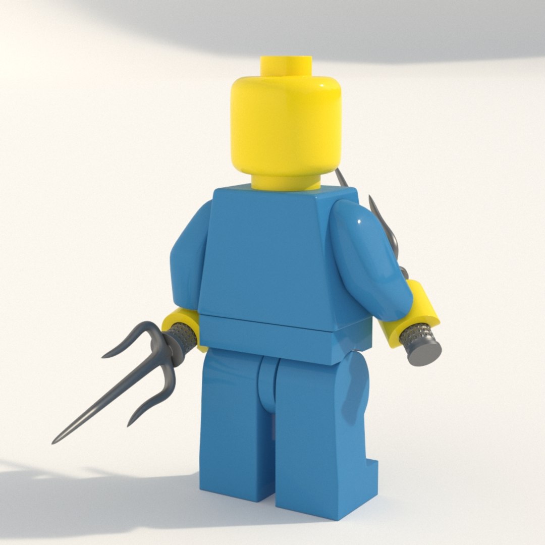 Lego Ninja 3D Model - TurboSquid 1350443