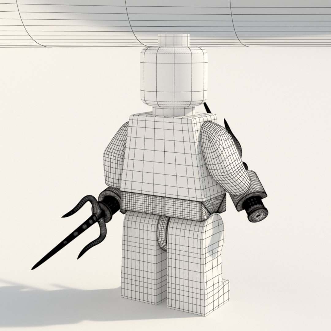 Lego Ninja 3D Model - TurboSquid 1350443