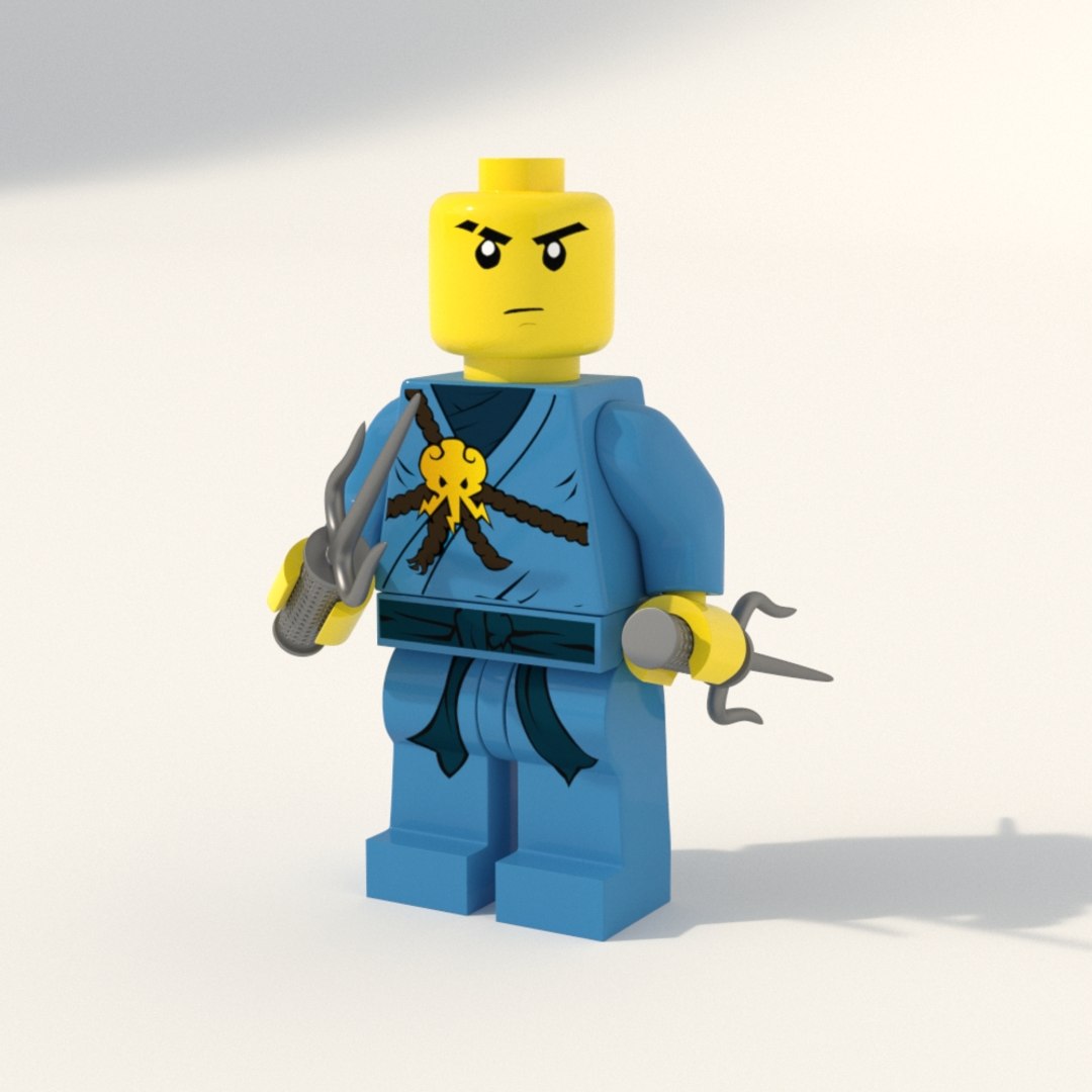 Lego Ninja 3D Model - TurboSquid 1350443