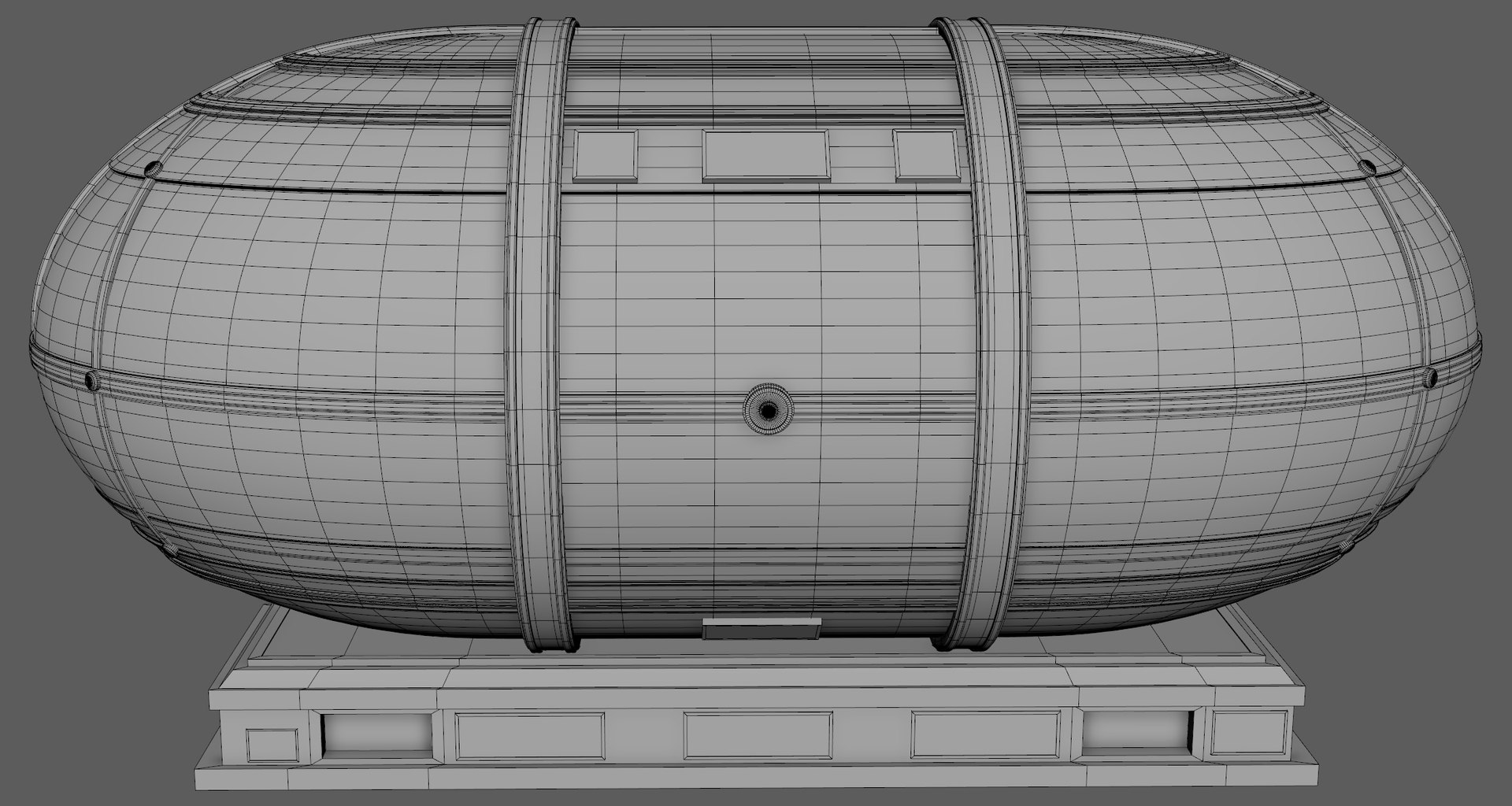 3D Sci-fi Cabine Capsule Model - TurboSquid 1279006