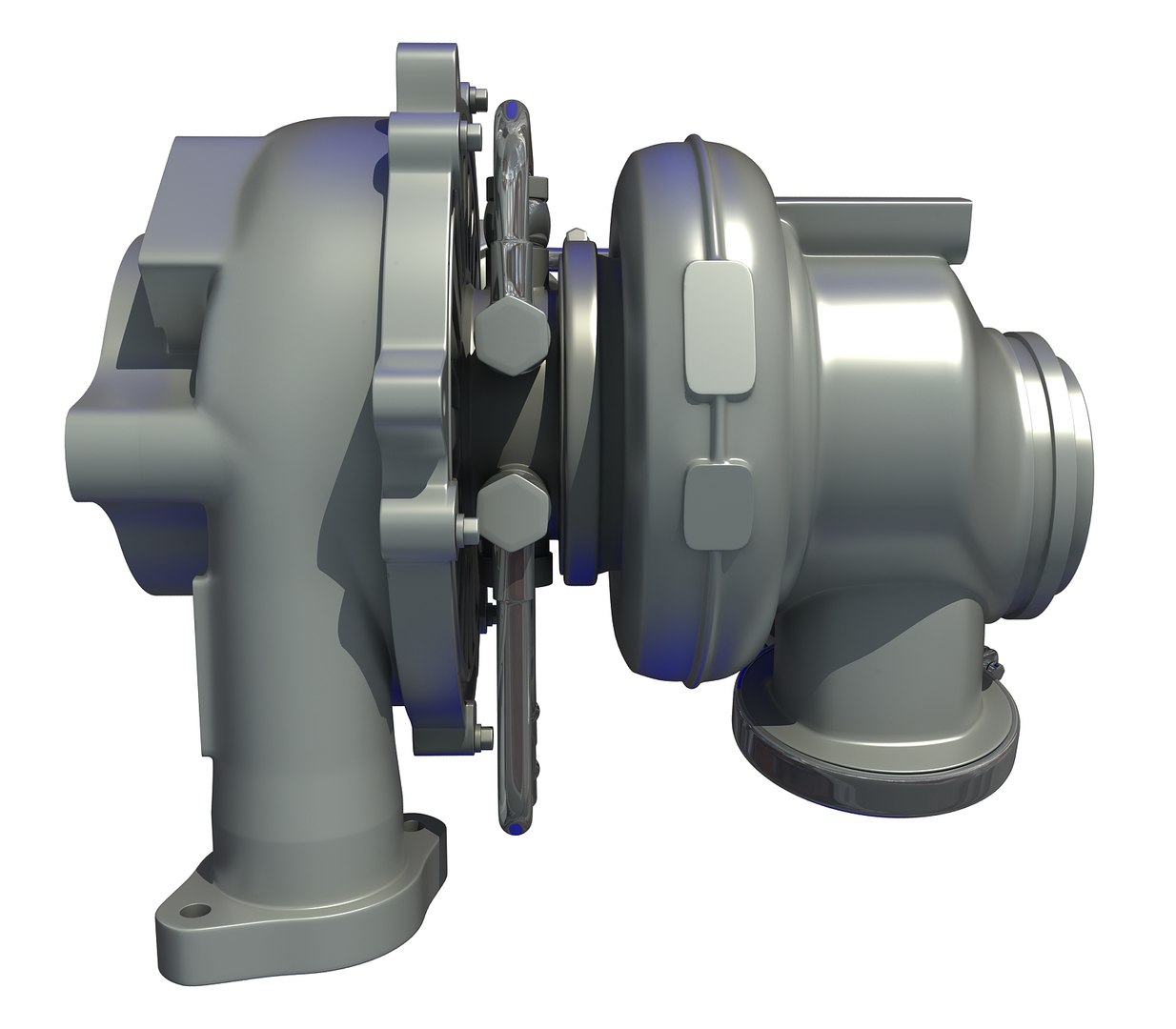Engine turbo 3D model - TurboSquid 1174024