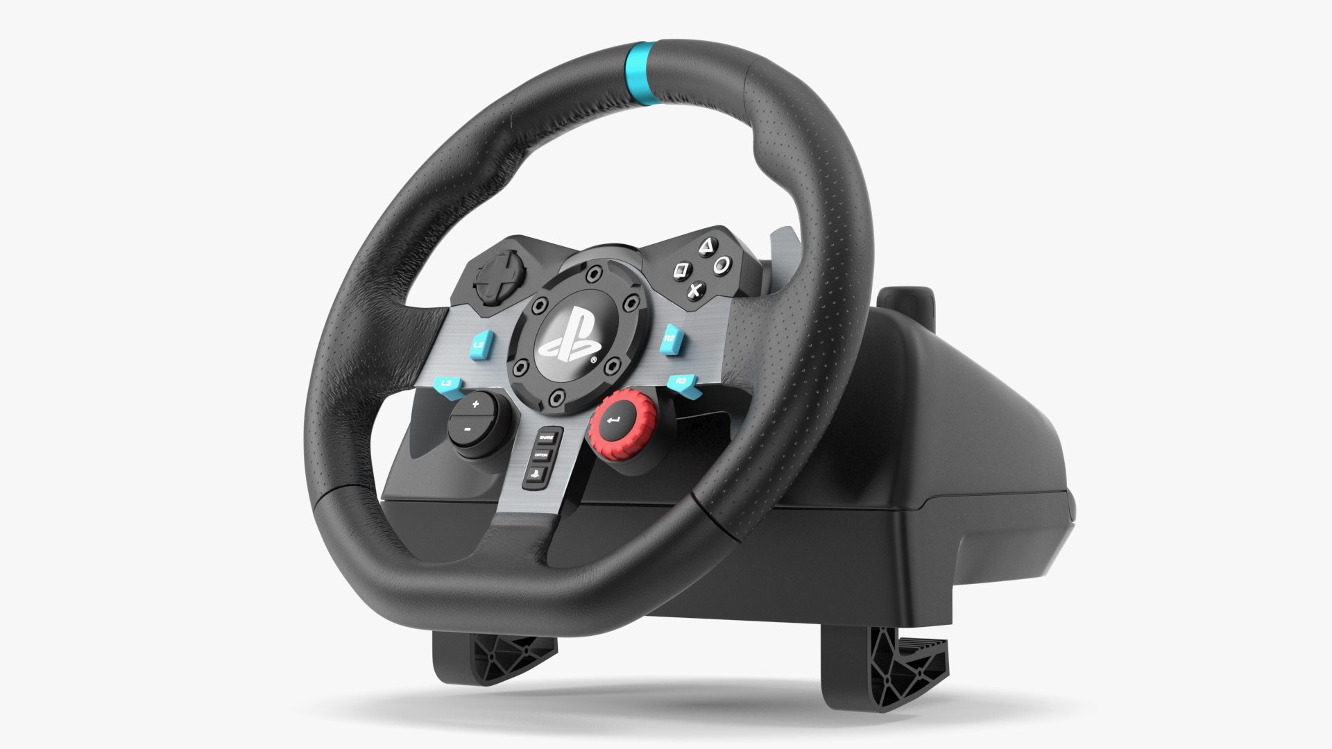 3D Logitech G G29 Driving Force Wheel - TurboSquid 2113287