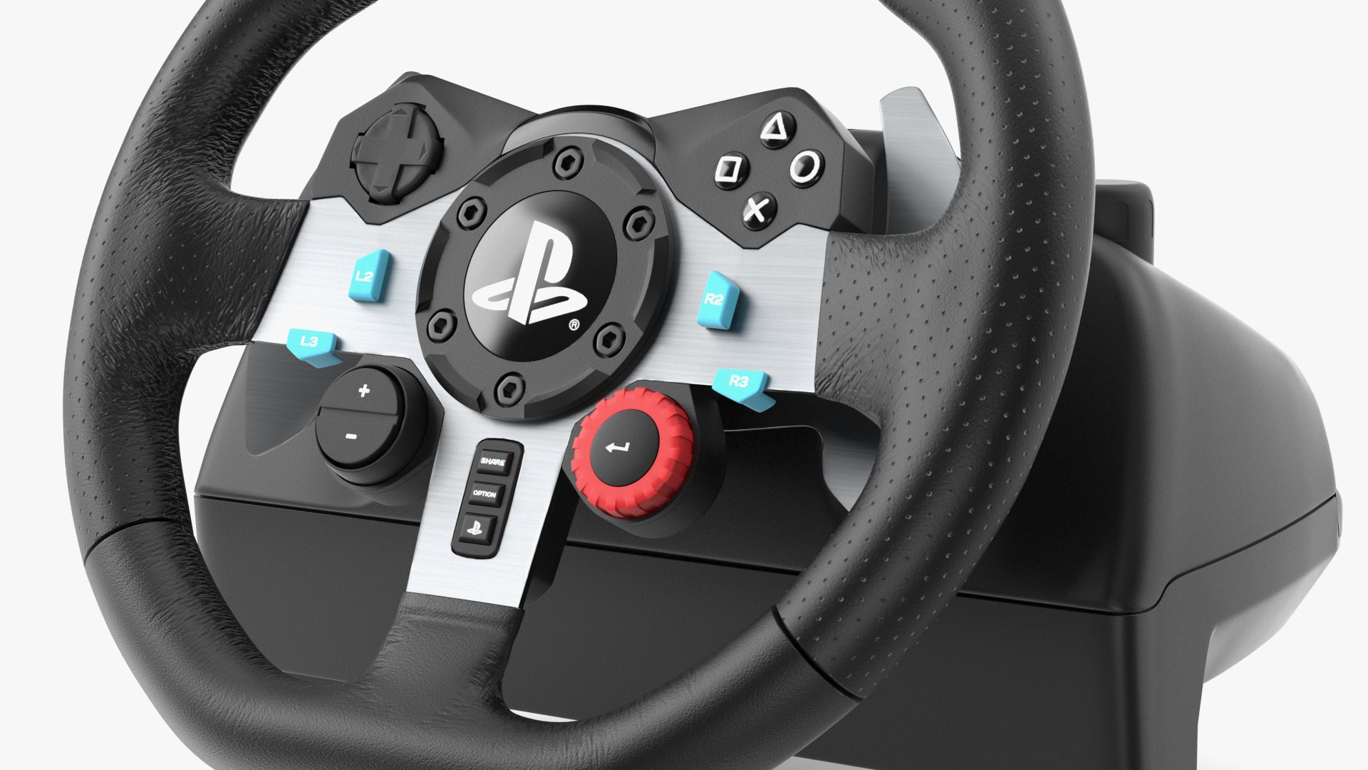 3D Logitech G G29 Driving Force Wheel - TurboSquid 2113287