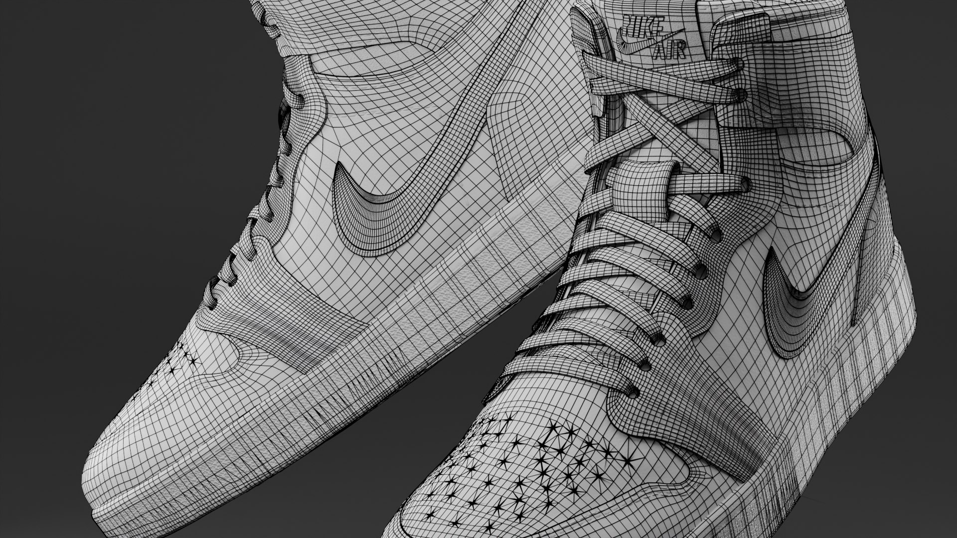3D Model Air Jordan Nike Shoes - 10 - TurboSquid 2082399