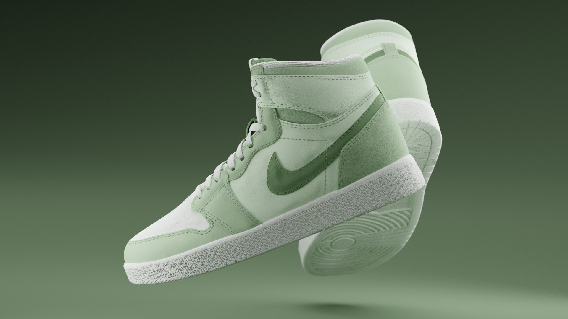 3D Model Air Jordan Nike Shoes - 10 - TurboSquid 2082399