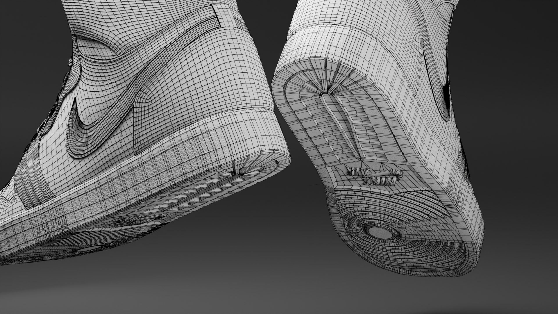 3D Model Air Jordan Nike Shoes - 10 - TurboSquid 2082399