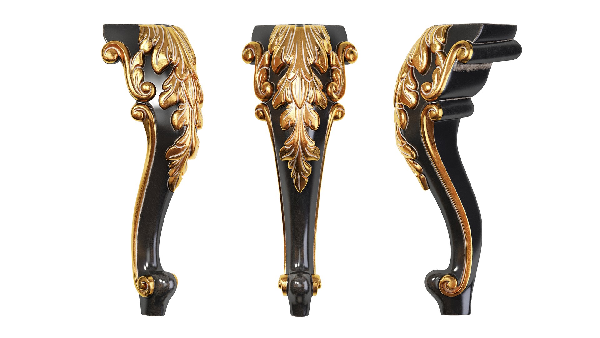 3D Classic Leg 042 Model - TurboSquid 1984214