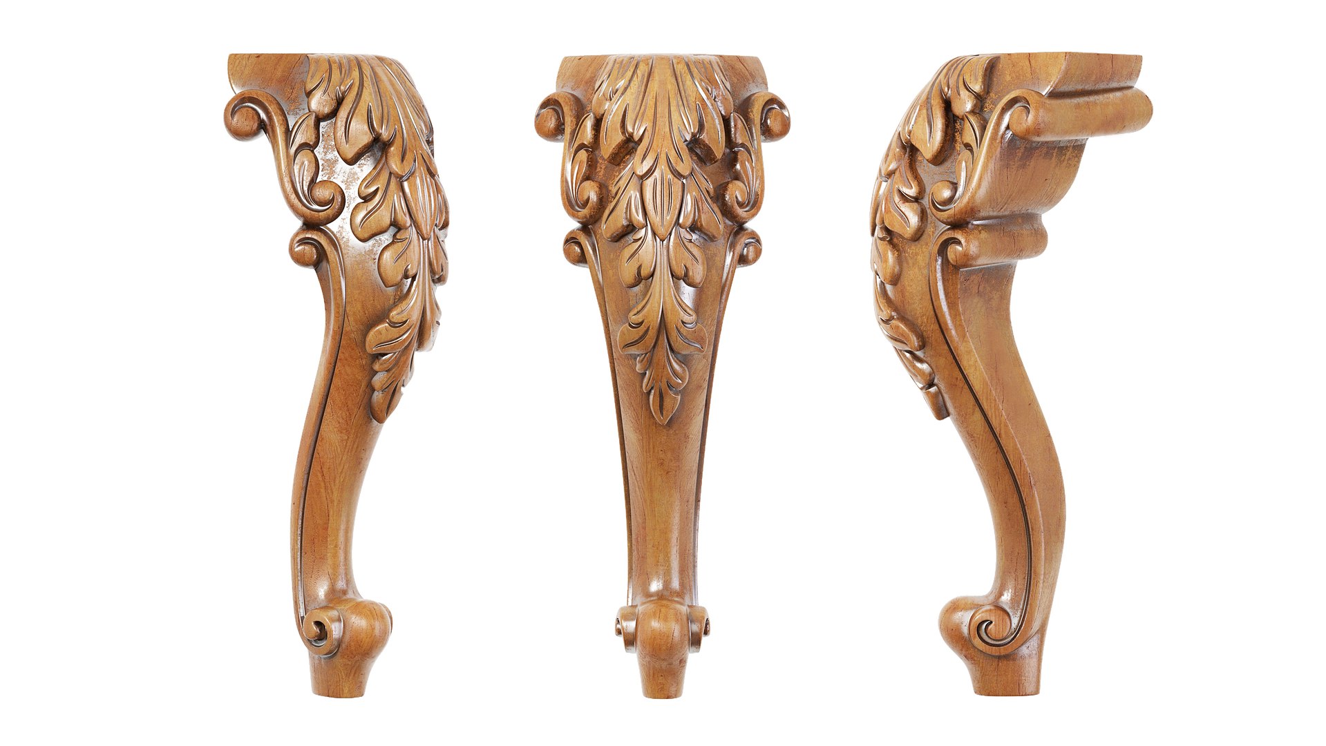 3D Classic Leg 042 Model - TurboSquid 1984214