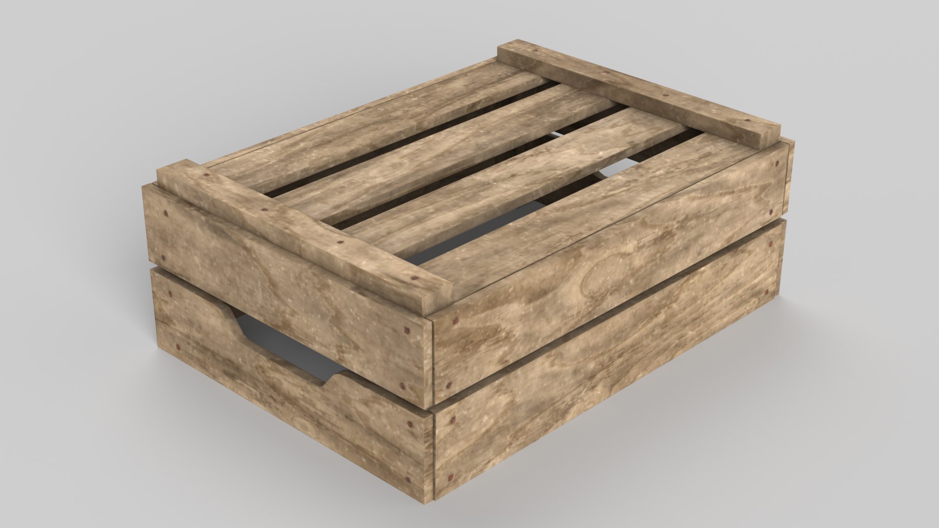 Wooden Crate V3 Model - TurboSquid 1891426