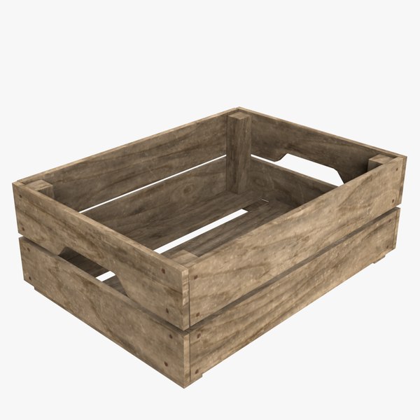 Wooden Crate V3 model - TurboSquid 1891426