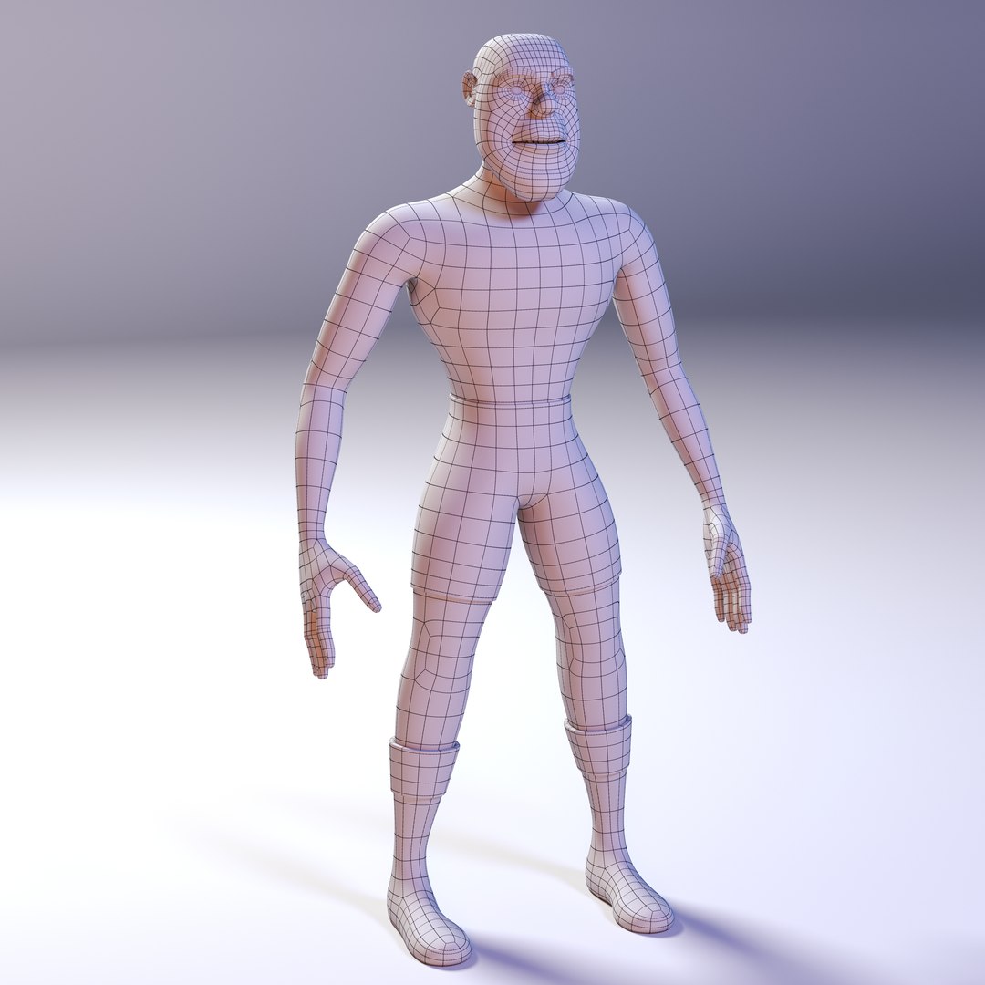 Simple Basic 3D - TurboSquid 1365893