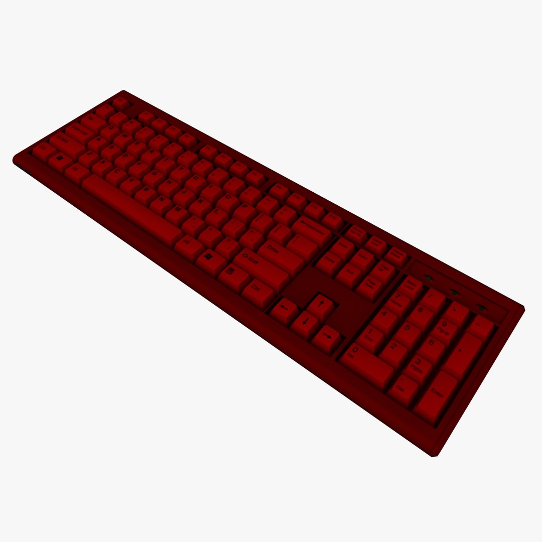 Keyboard Pack 3d Obj