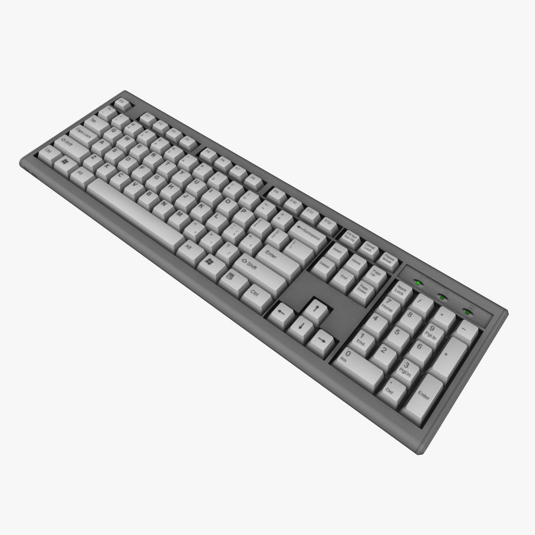 Keyboard Pack 3d Obj