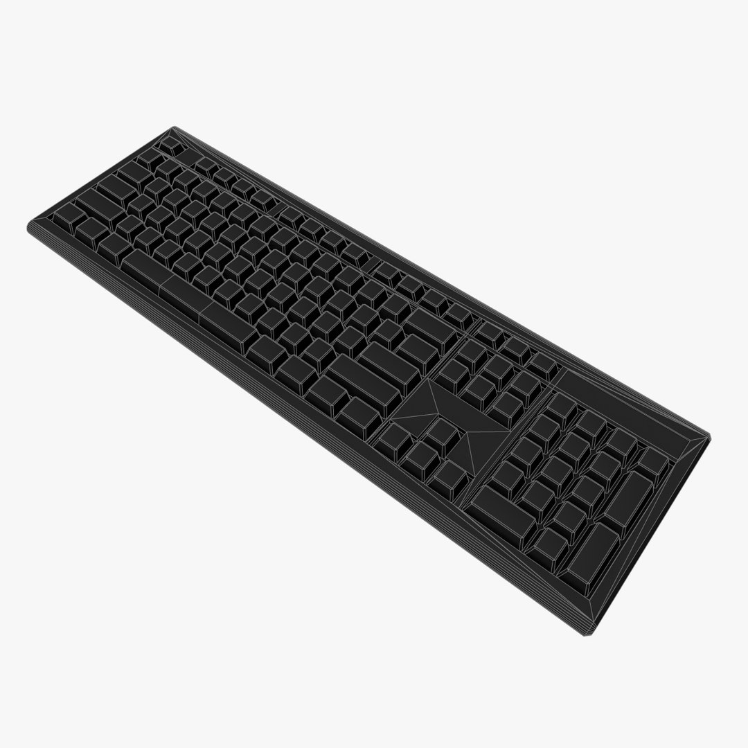 Keyboard Pack 3d Obj