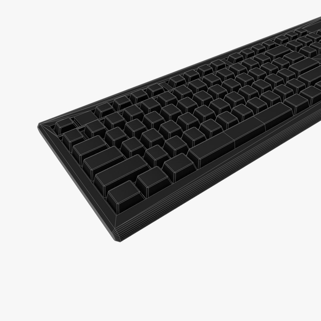 Keyboard Pack 3d Obj