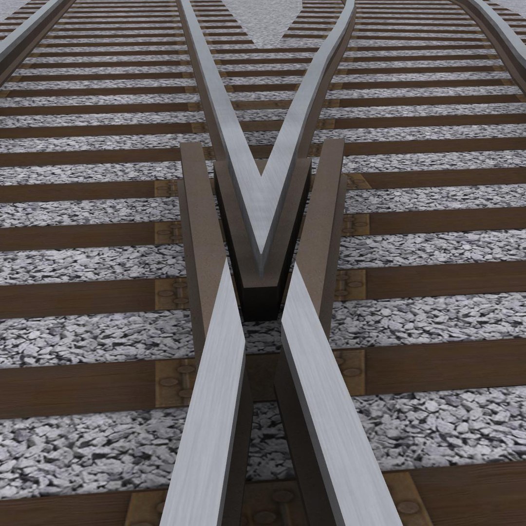 3d model pack interchangeable track section