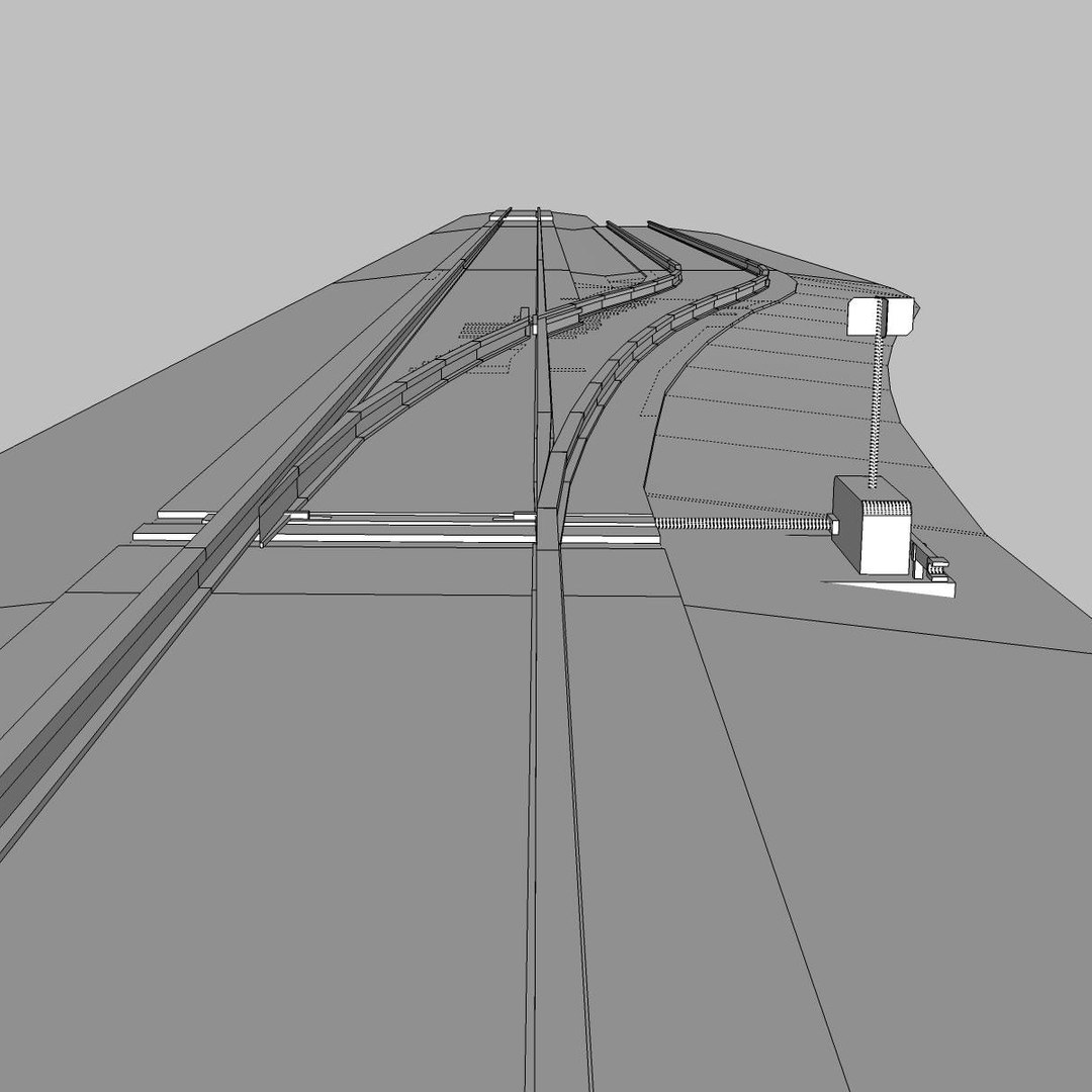3d model pack interchangeable track section