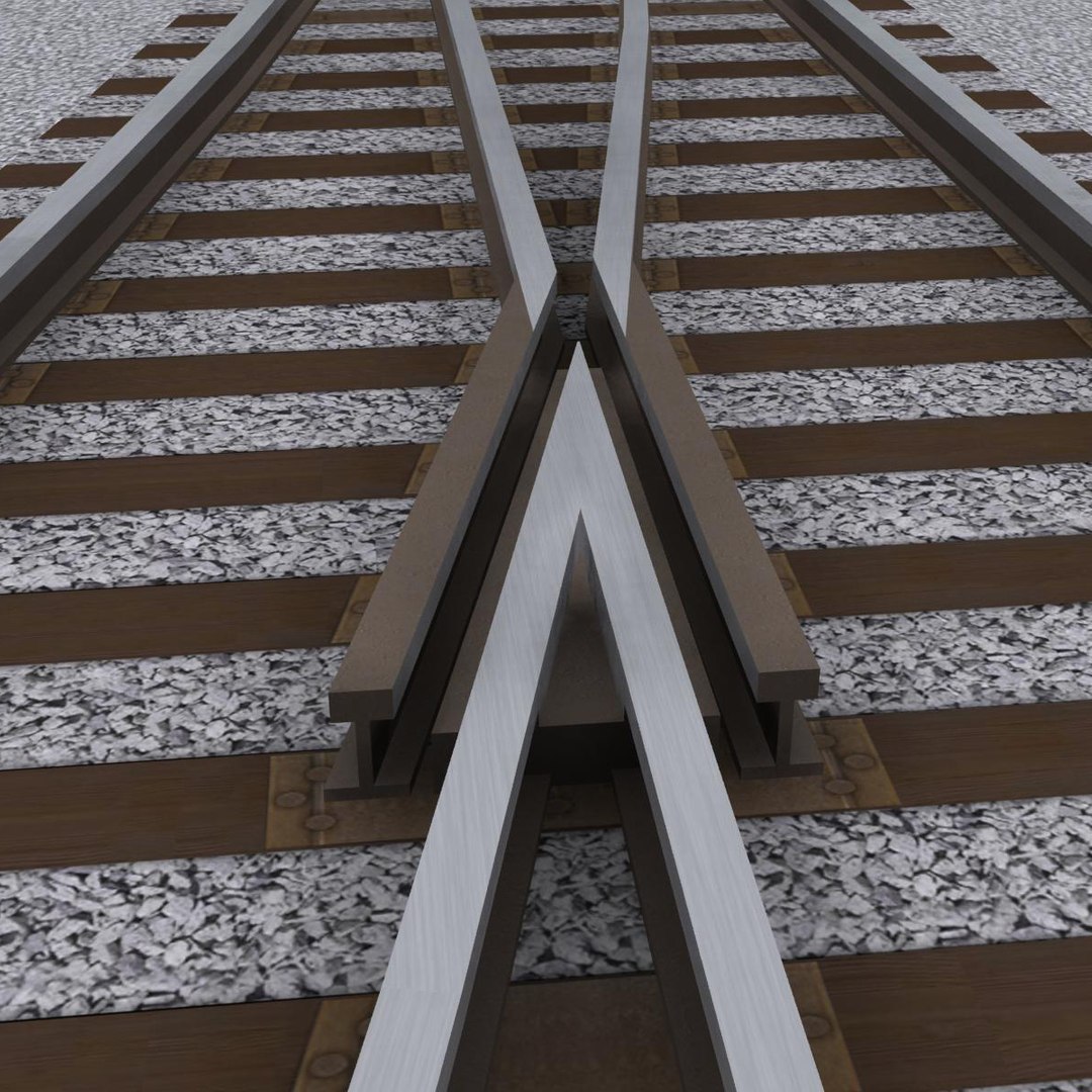 3d model pack interchangeable track section